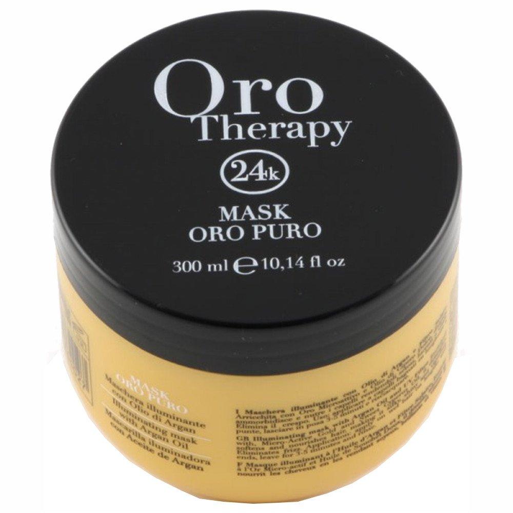 Fanola MASK ORO PURO 300ml - Hydrating Hair Mask for Intense Repair ...