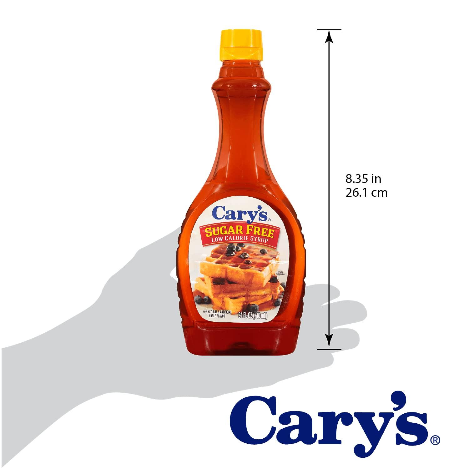 Cary's Sugar Free Syrup 24 oz - Delicious and Healthy Syrup - 1 Pack ...