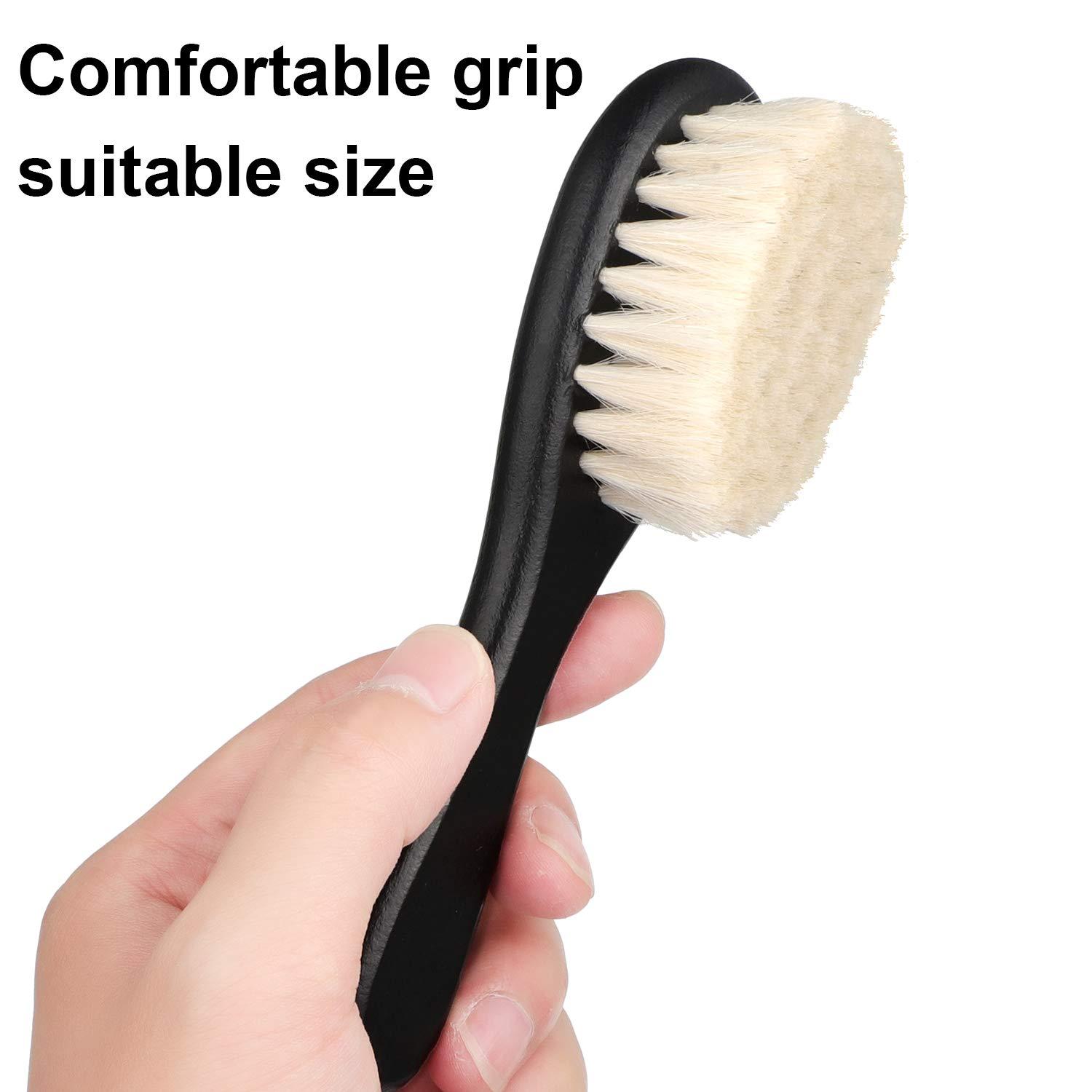 Barber Fade Brush Set - 4 Pieces Beard Styling Tools for Men with ...