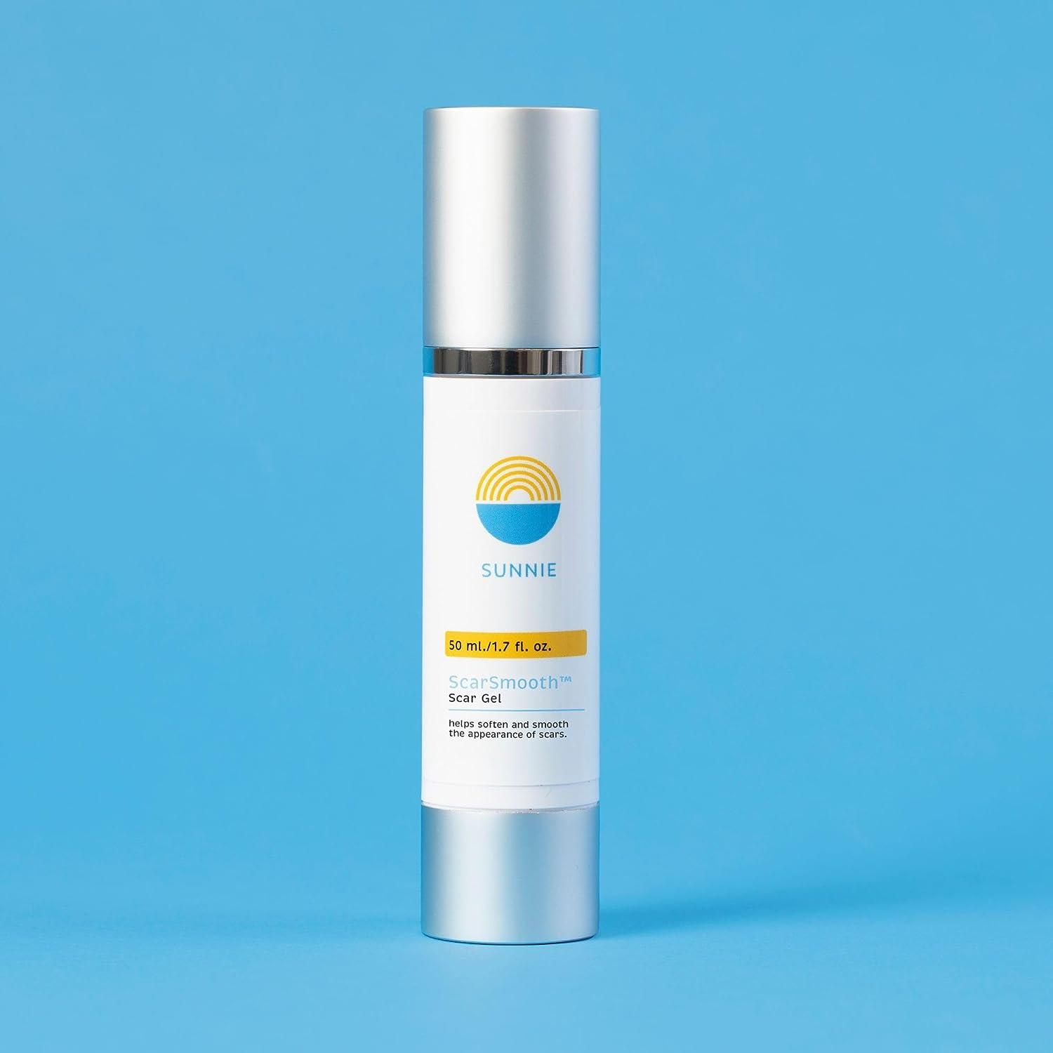 SUNNIE ScarSmooth Scar Gel 50ml - Medical Grade Advanced Cream for ...