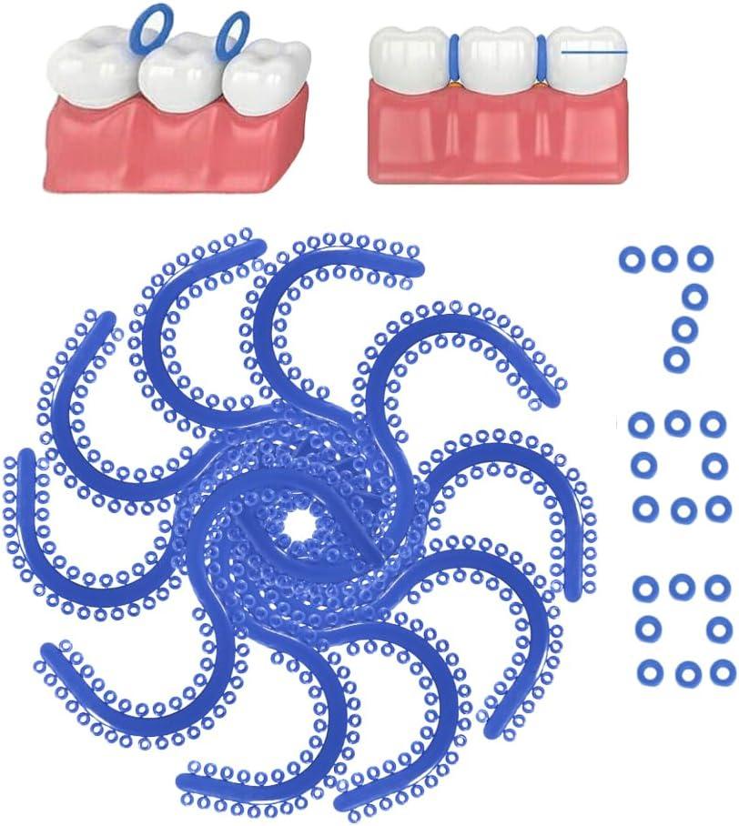 Braces Separator - 700 PCS Teeth Elastic Orthodontic Ligature Ties ...