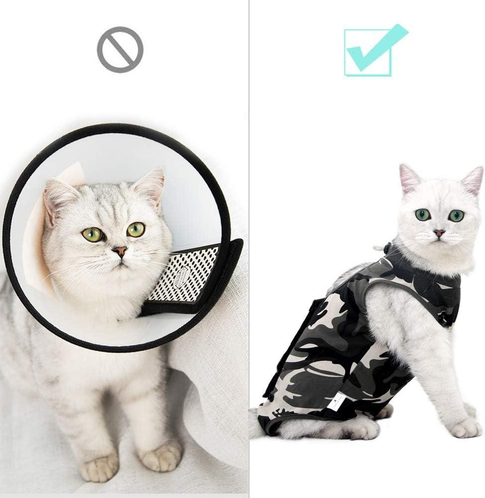 Dotoner Katzenbody After Op - Anti-Trolley Recovery Suit for Cats ...