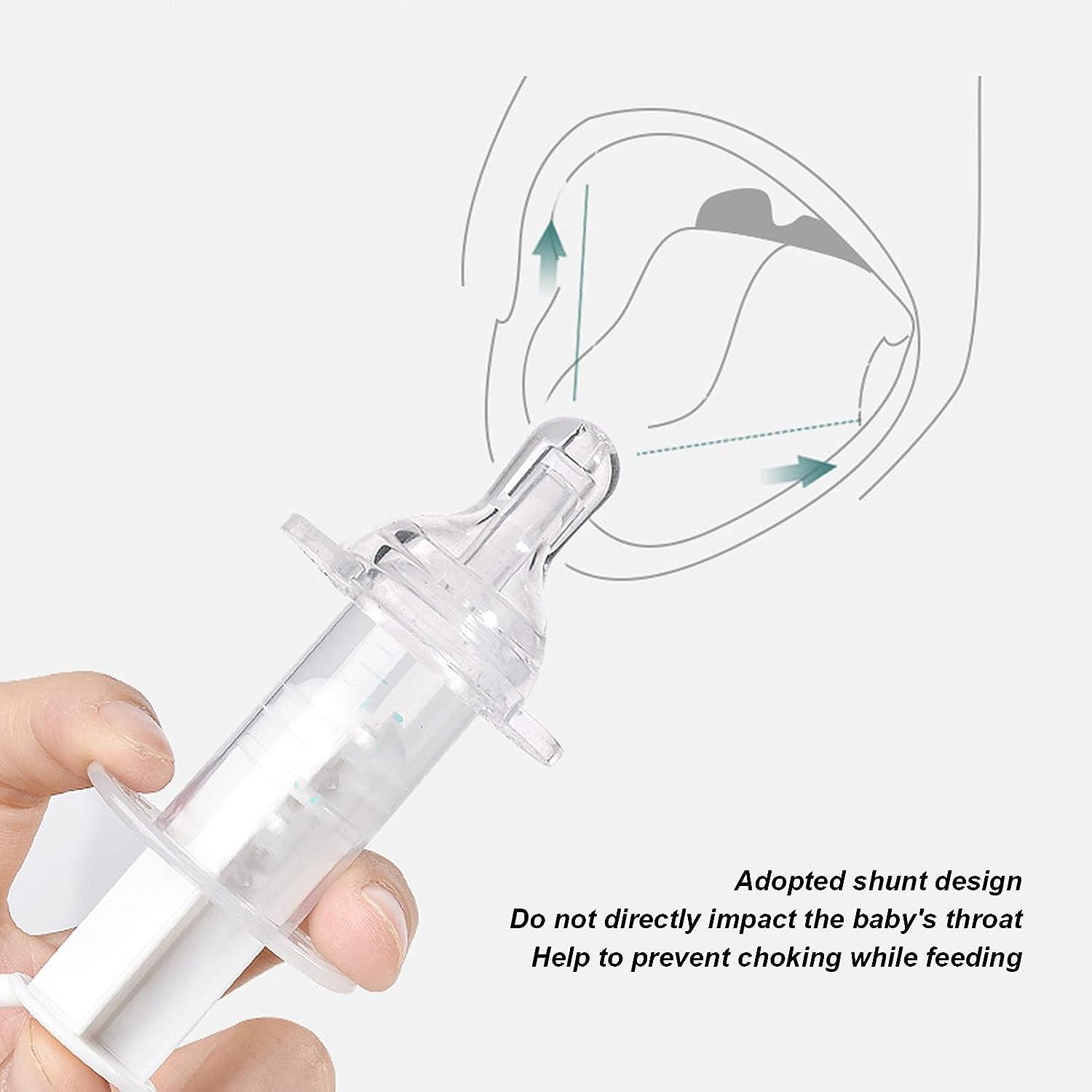 Baby Medicine Dispenser & Feeder Syringe Oral Liquid Feeding for ...