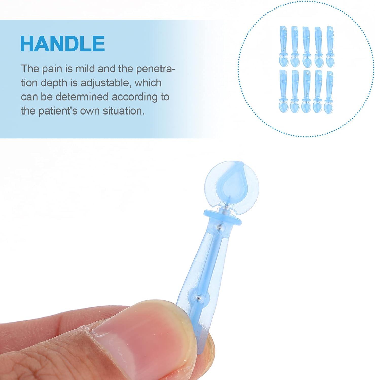 3 Box Lancets - Portable Lancing Device - Disposable 26 Gauge Universal ...