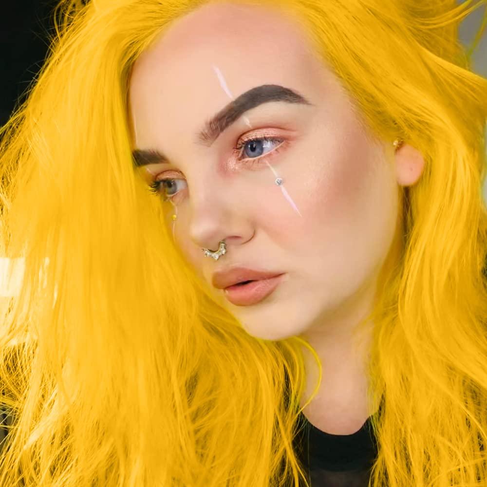 Manic Panic Sunshine Yellow Hair Dye 4 fl oz - Vibrant Classic Color ...