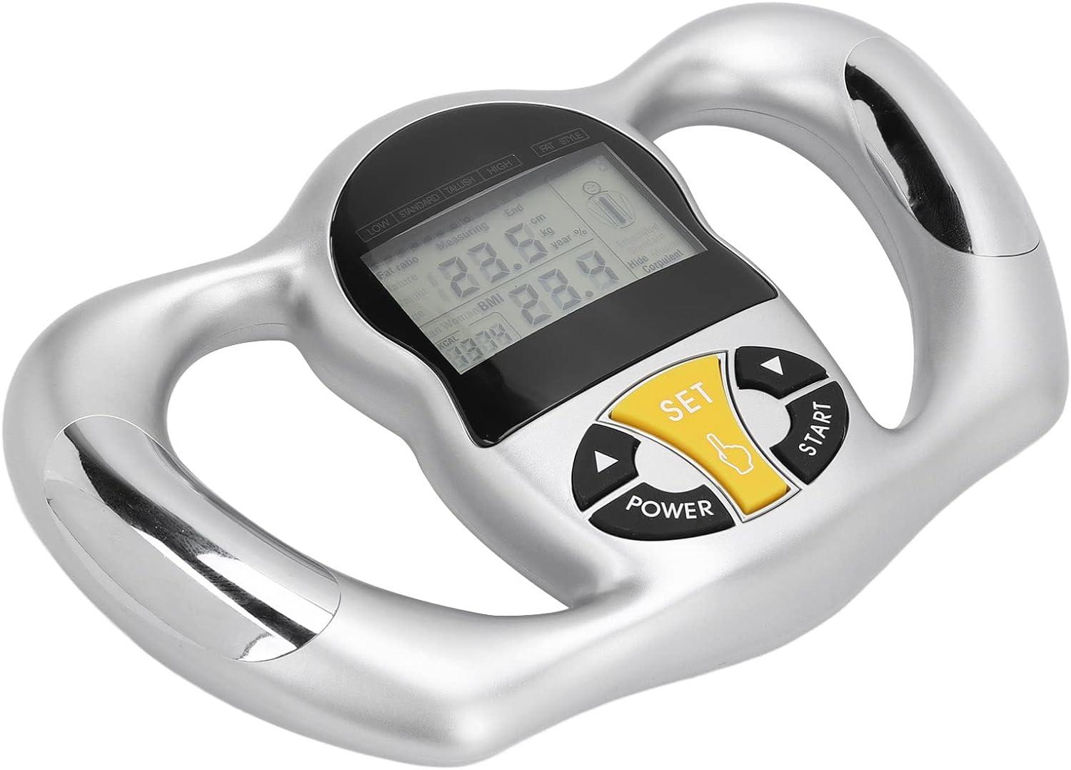 Handheld Body Fat Analyzer & Digital BMI Monitor - Portable Health ...