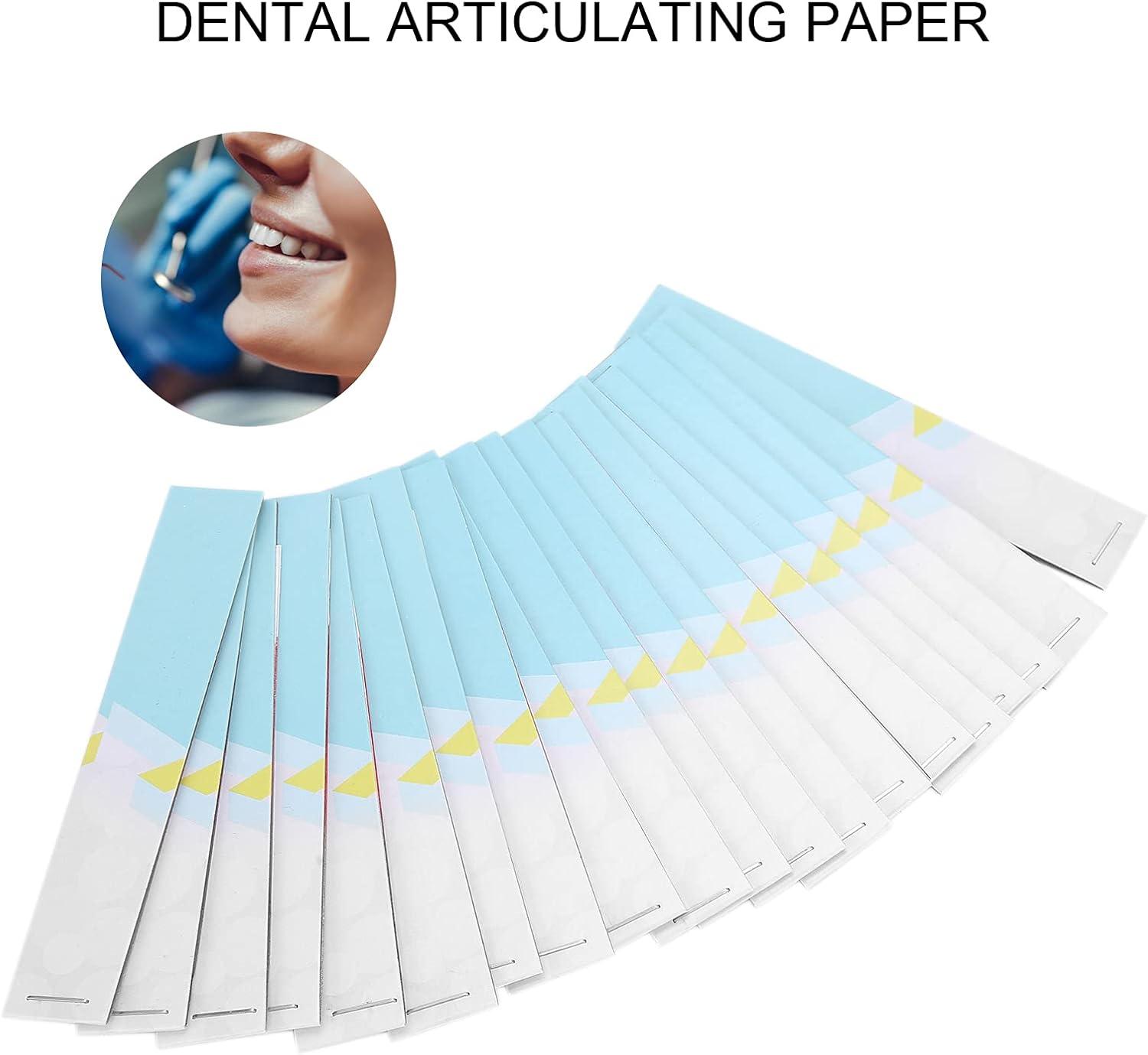 Dental Bite Articulation Paper Strips - Red | Premium Oral Teeth Care ...