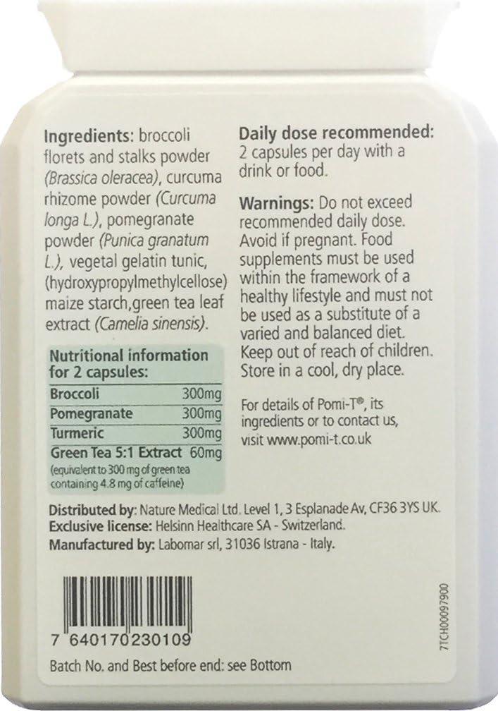 Pomi-T Polyphenol Supplement 60 Capsules - Pack of 3 | Boost Your ...