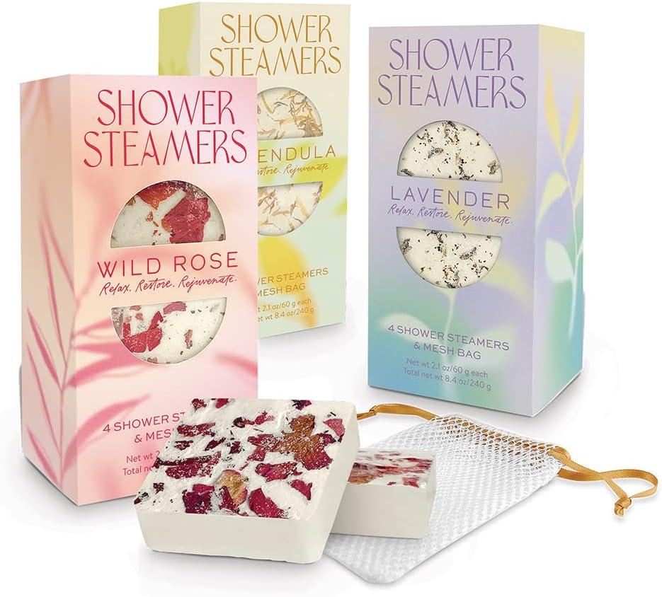 Studio Oh! Wild Rose Blooms Shower Steamers - 4 Pack Scented ...