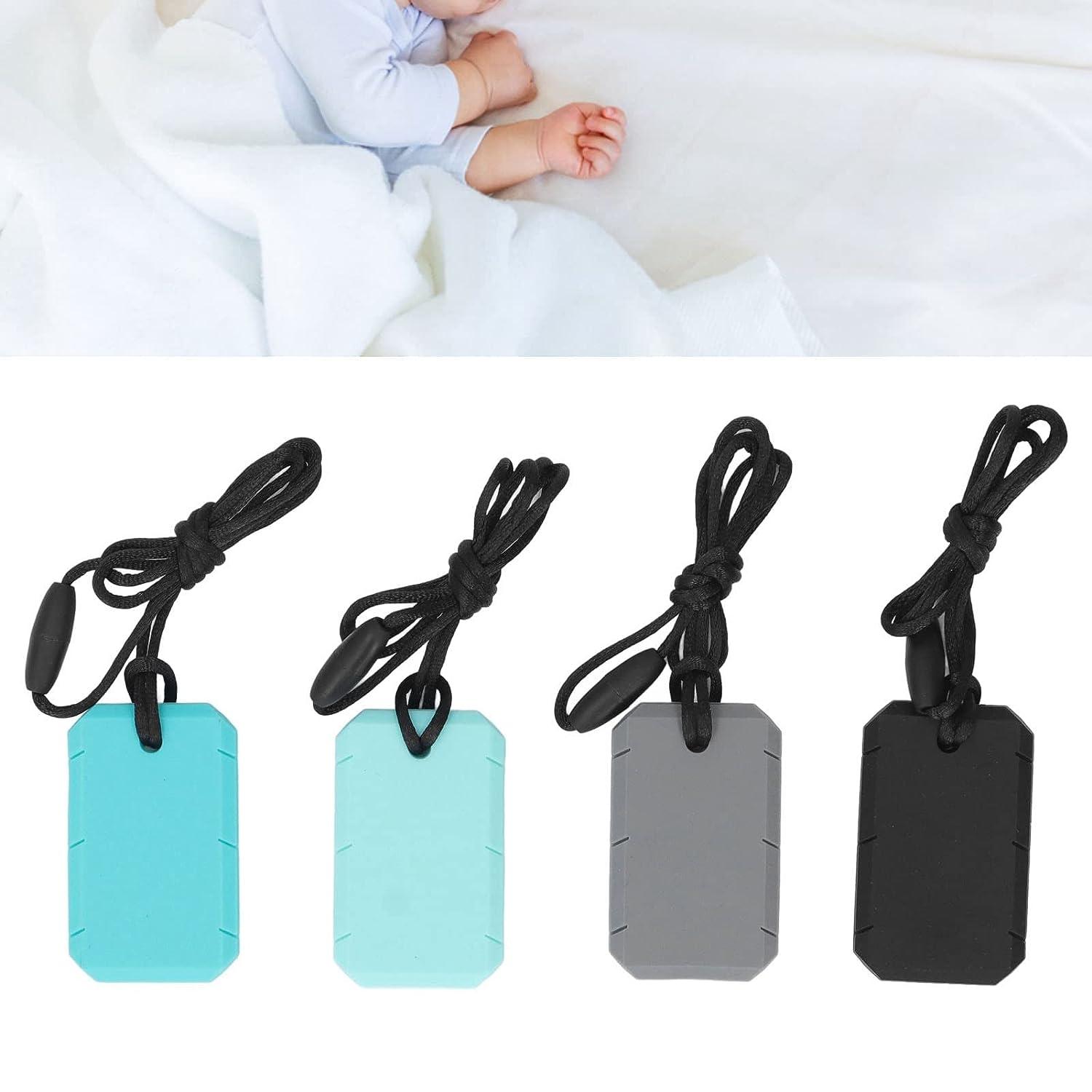 Sensory Chew Necklace for Kids - Reduce Anxiety & Biting, Pendant ...