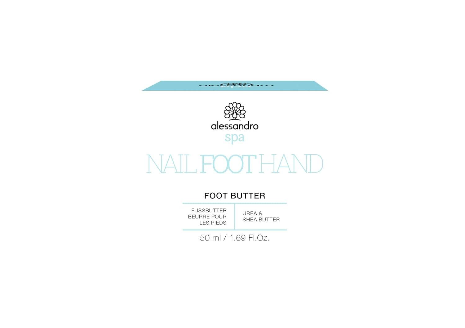 Alessandro SPA Foot Butter - 50ML | Ultimate Care for Dry Feet ...