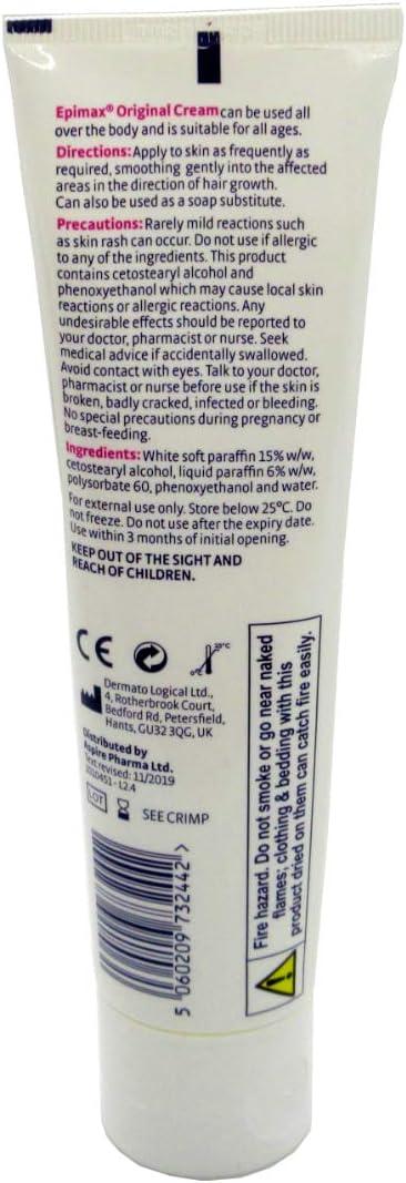Epimax Cream 100g for Eczema/Psoriasis - Soothes and Hydrates Skin ...