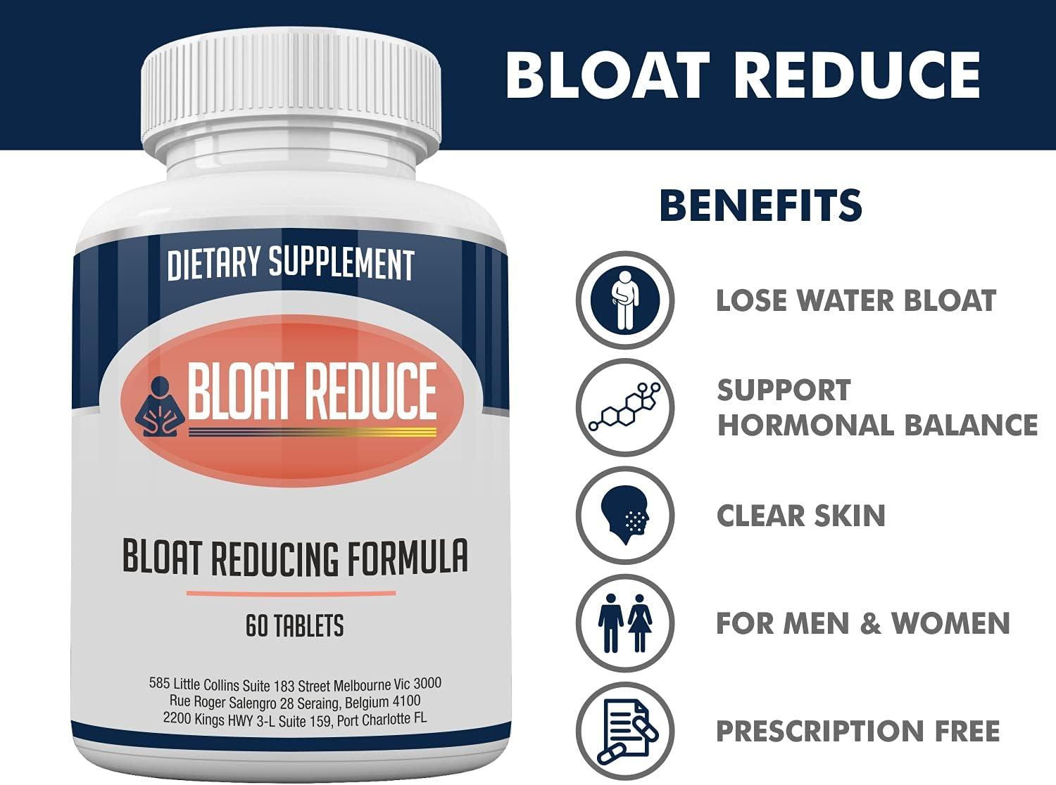 Bloat-Reduce Acnetame: Best Bloating Pills Vitamin Supplement for ...