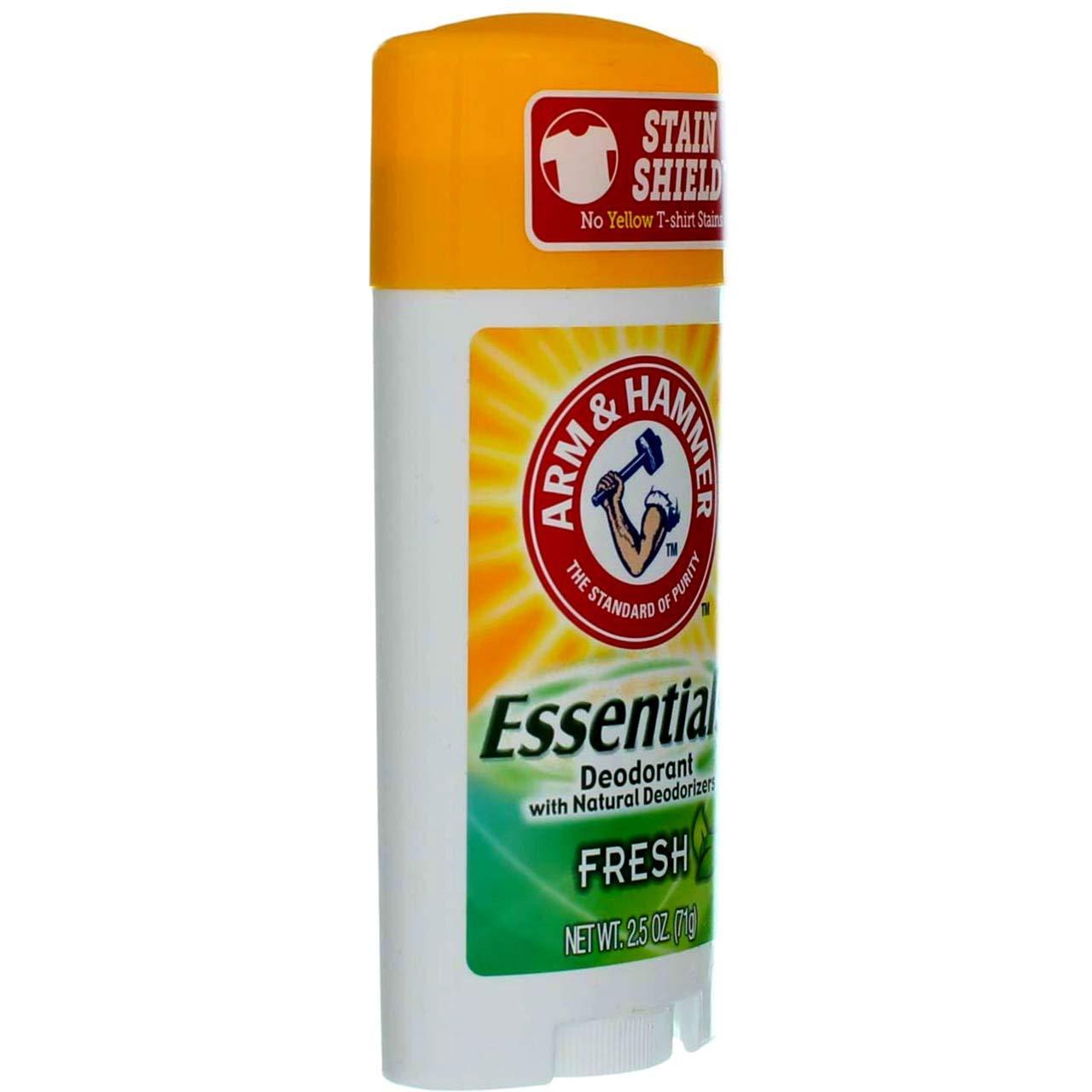 ARM & HAMMER Essentials Natural Deodorant Fresh 2.50 oz - Pack of 7 ...