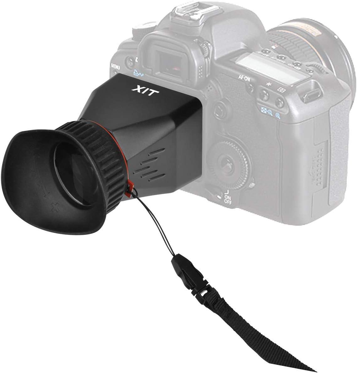 Xit XTLCDMV Professional LCD Viewfinder - 2X Magnification, Black | Buy ...