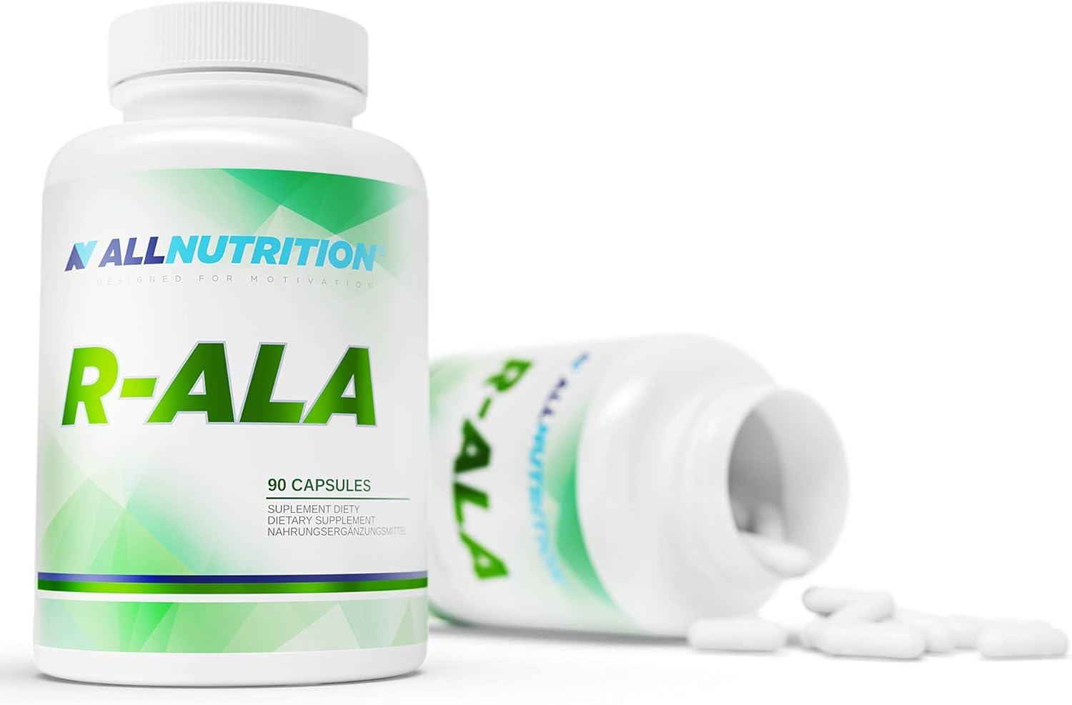 Allnutrition R-ALA 90 Caps - High Quality Alpha Lipoic Acid Supplement ...