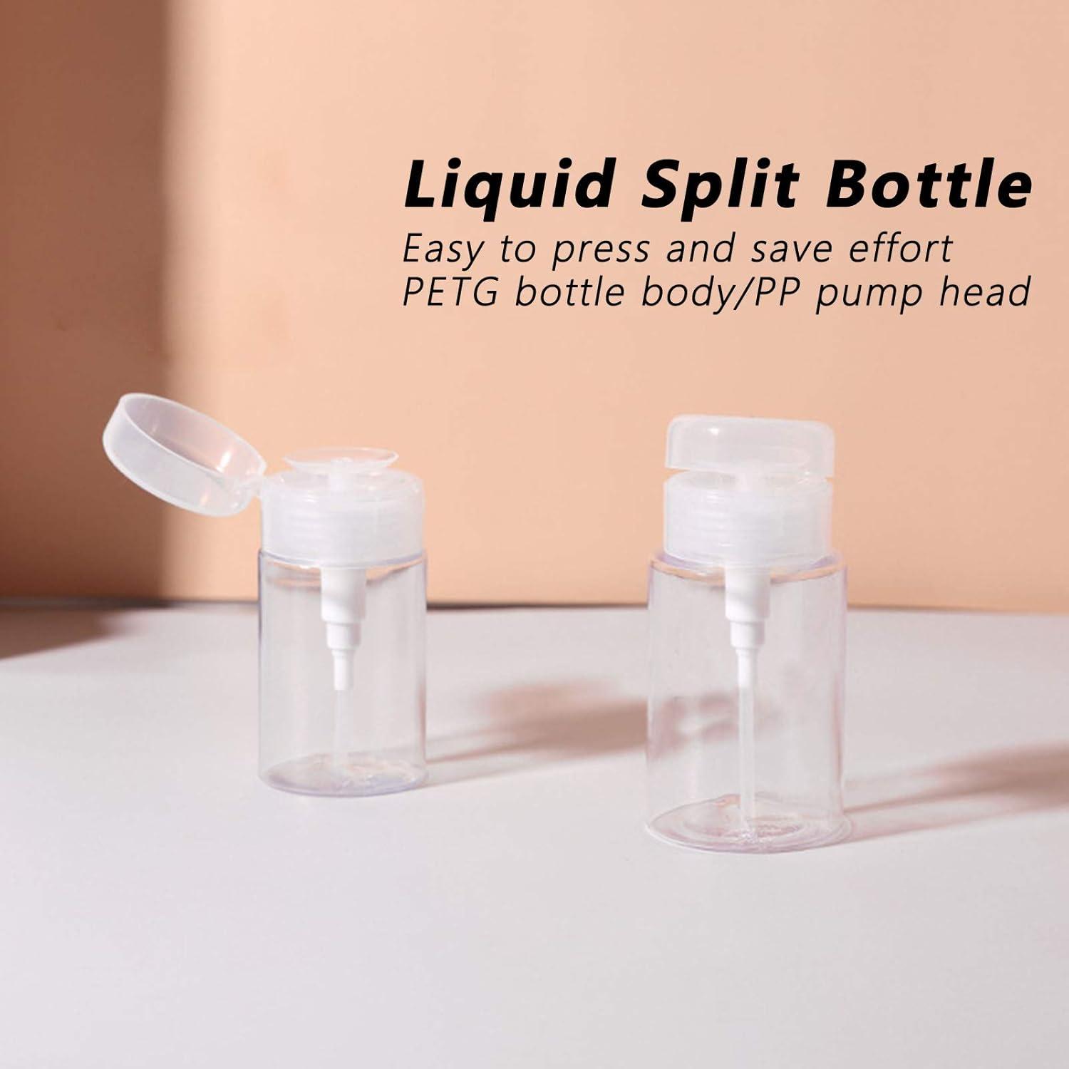 Travel Liquid Container Liquid Pump Bottle Cosmetics Dispenser Bottle ...