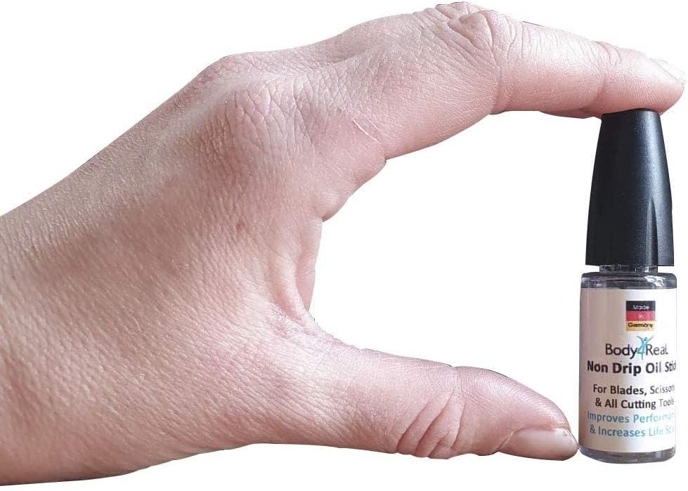 Body4Real Non-Drip Stick Oil Pen - 10ml Lubricant for Clippers, Shavers ...