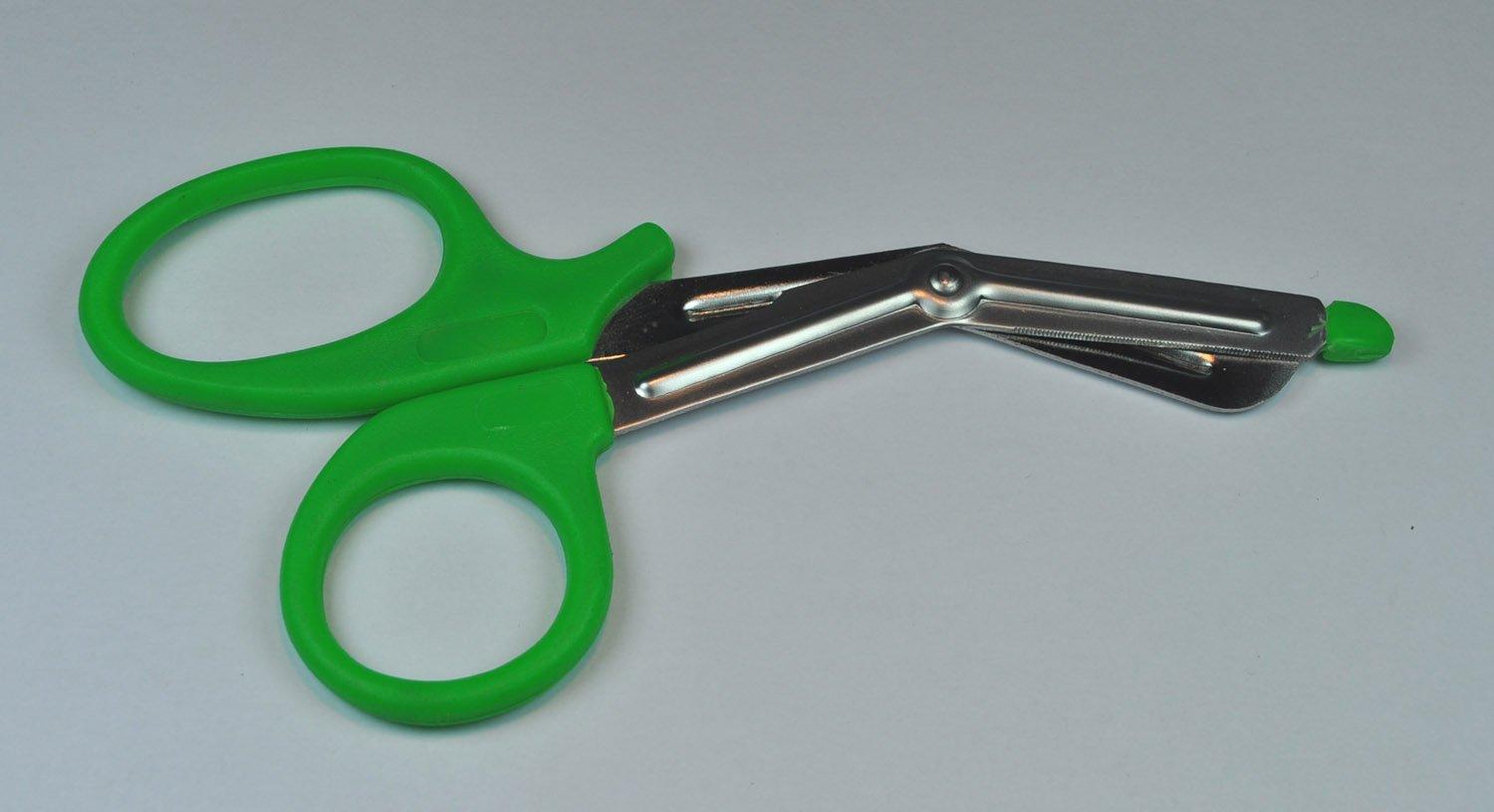 Buy 19 cm Green Bandage Scissors | Rescue & First Aid Scissors for Easy ...