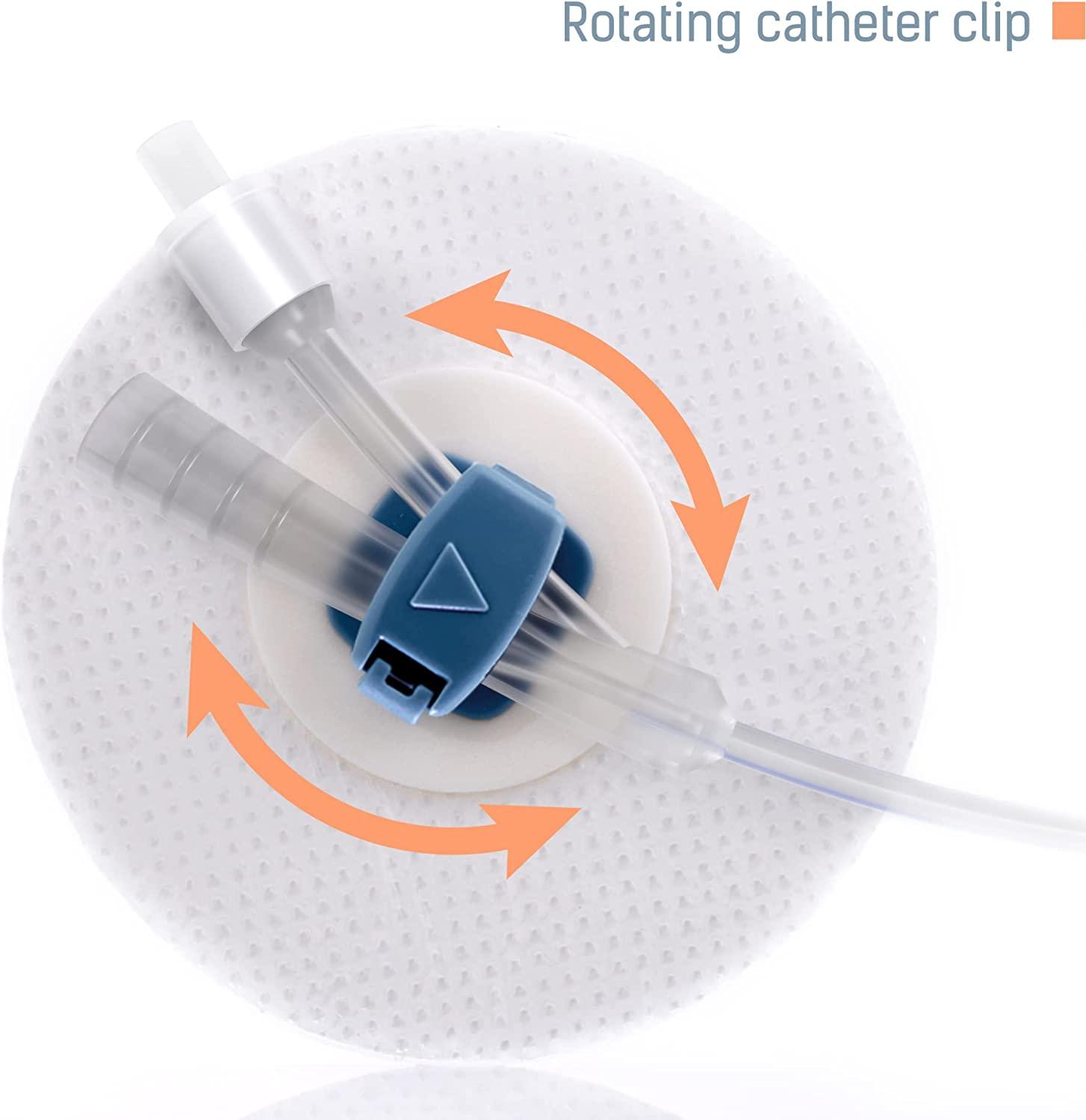 Ugo Fix Gentle Urinary Catheter & Leg Bag Clip w/ Silicone Technology ...