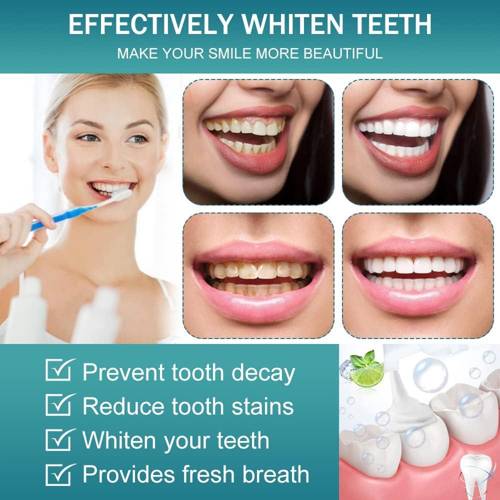 Natural Foam Toothpaste | Baking Powder Tooth Whitening Foam | Oral ...