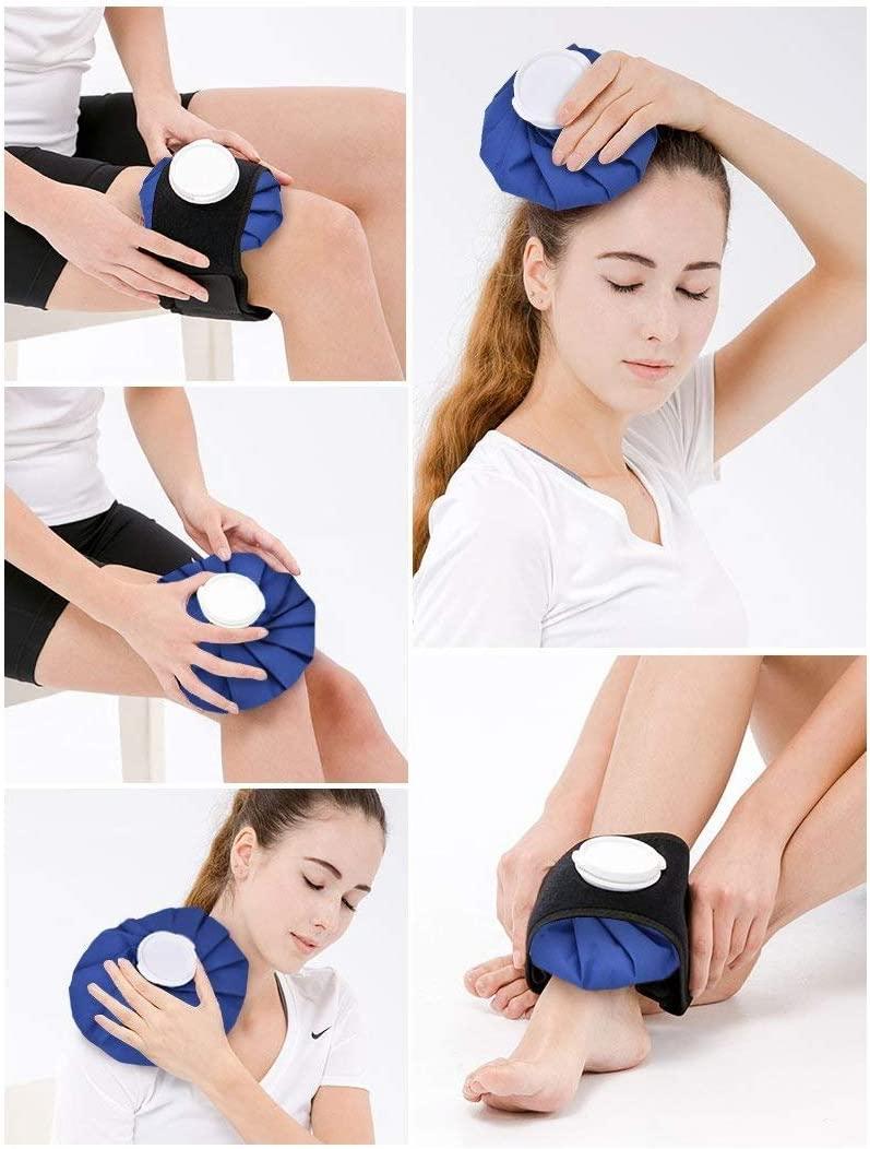 Elitehood Ice Cold Pack Reusable Ice Bags Hot Water Bag for Injuries ...