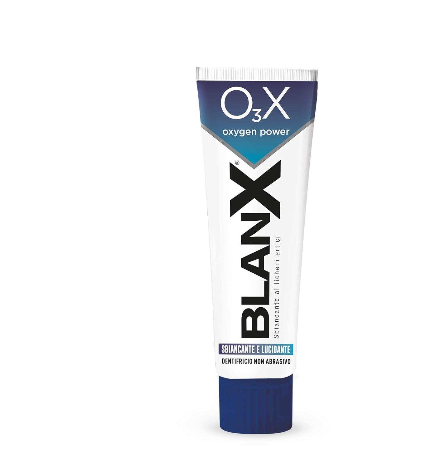 BLANX O3x Whitening Toothpaste - Natural Polishing Formula with Active ...