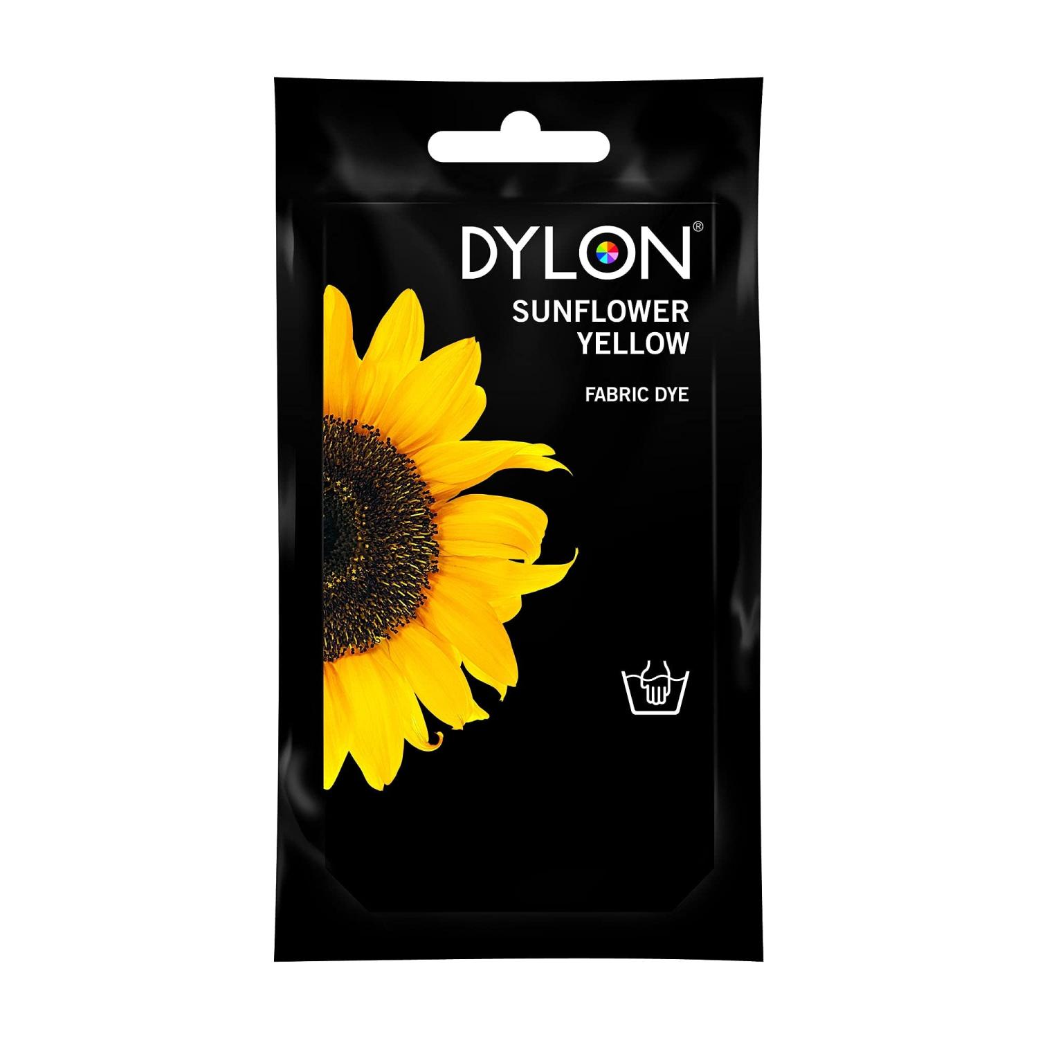 Dylon Hand Dye For Fabrics - 50G 05 Sunflower Yellow | Buy Now with ...