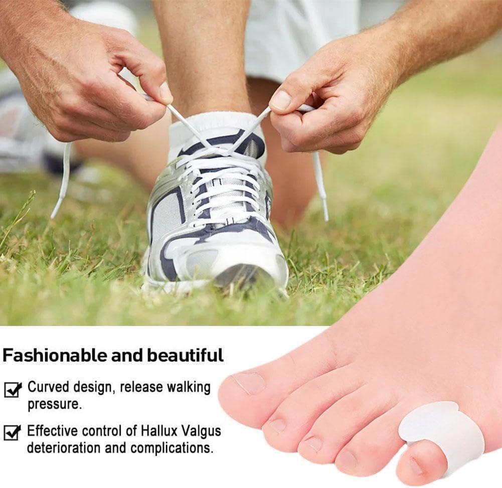 Silicone Toe Separator & Valgus Finger Adjuster - Foot Protector for ...