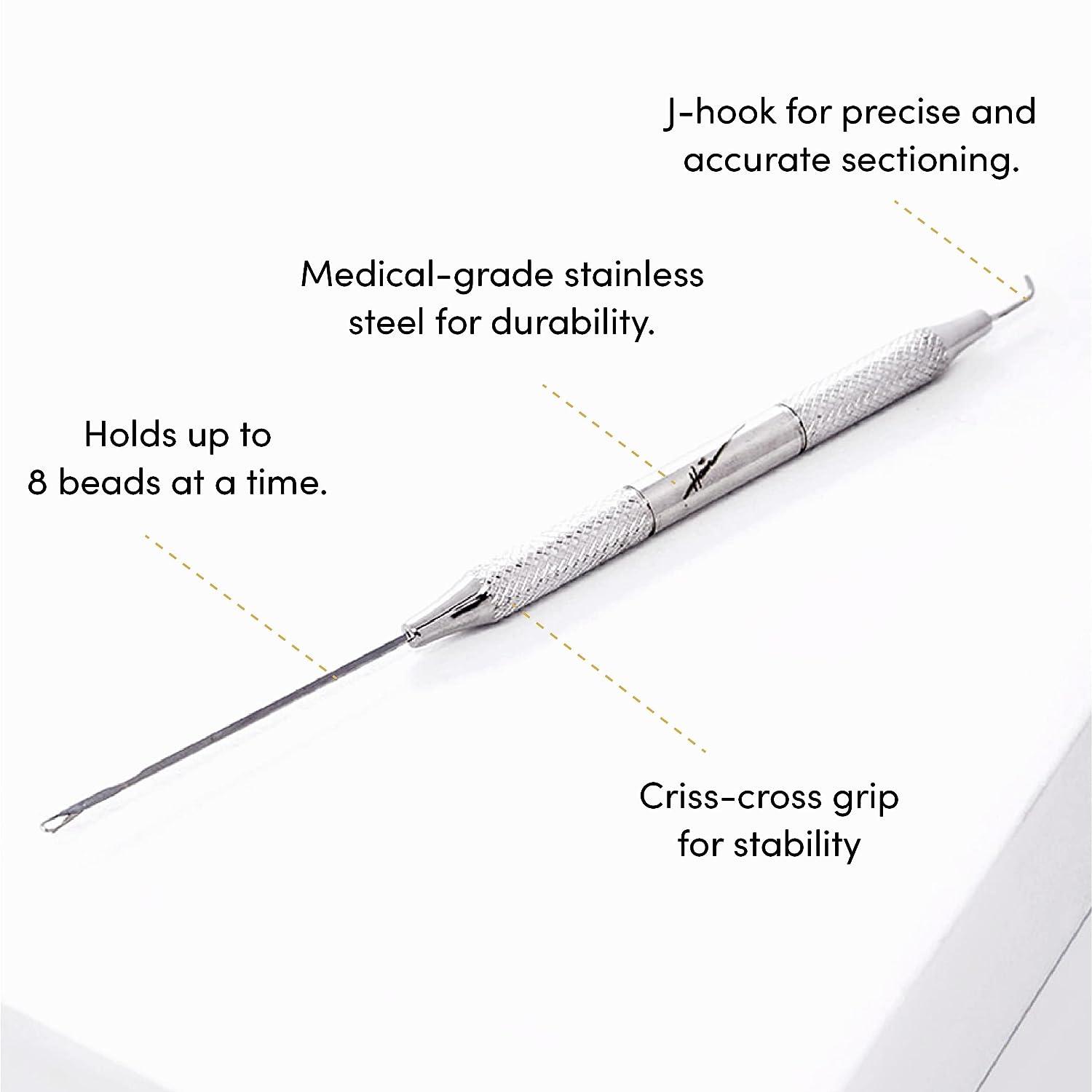 The Hair Shop Pro Pulling Needle for I-Tip Hair Extensions - Stainless ...