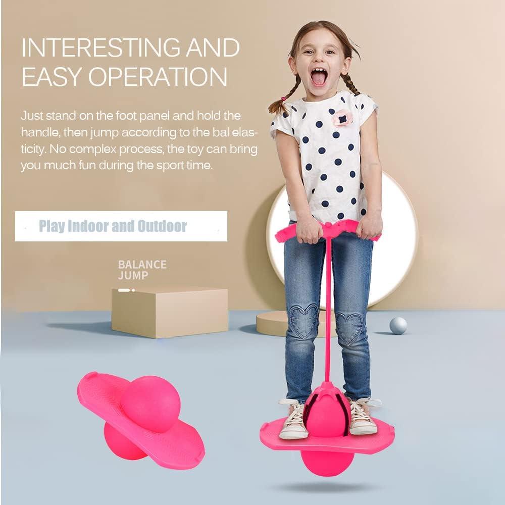 Christoy Pogo Jumper with Handle and Ball Pump - Safe & Fun High Jump ...