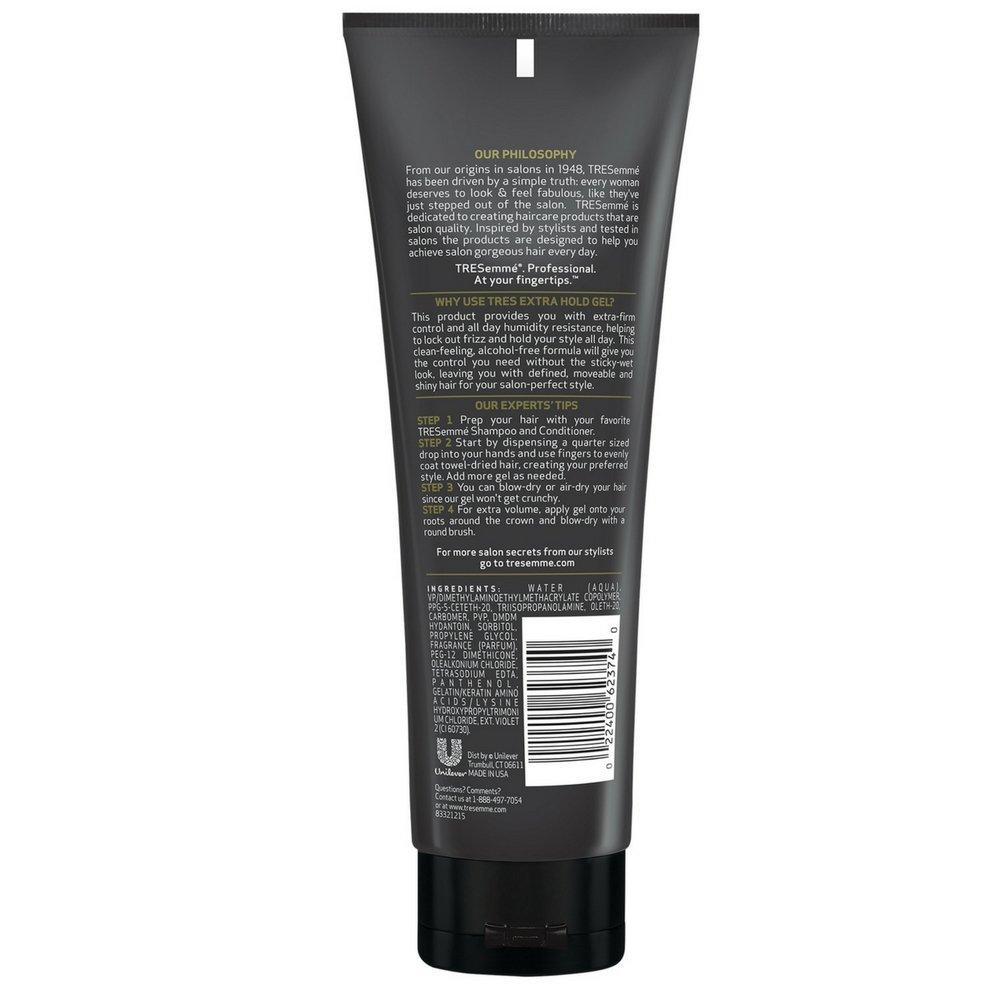 TRESemm TRES Two Extra Hold Hair Gel 9 oz - Pack of 2, Unscented | 9 ...