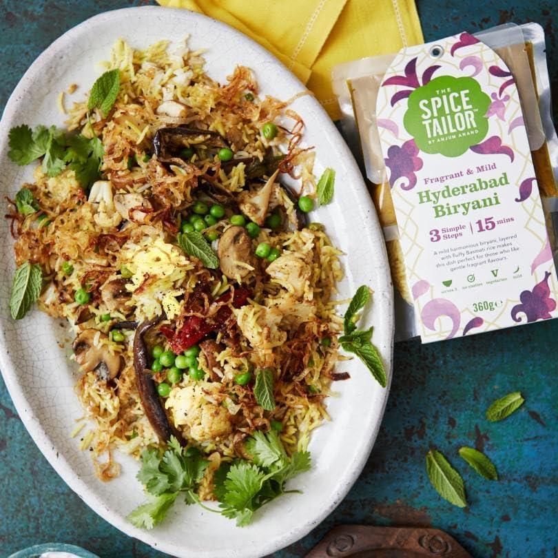 The Spice Tailor Biryani Kits Hyderabad Biryani 360 g Packet (Pack of 1 ...