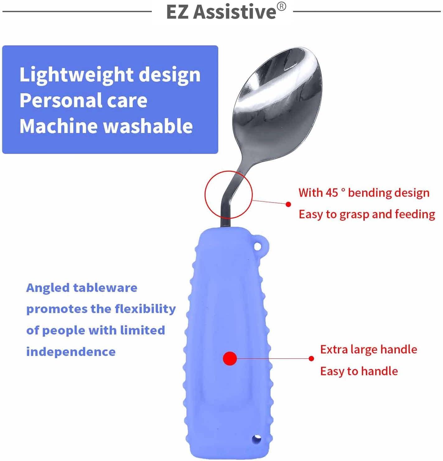 Weighted Adaptive Spoon for Hand Tremors - Easy-to-Hold Design for ...