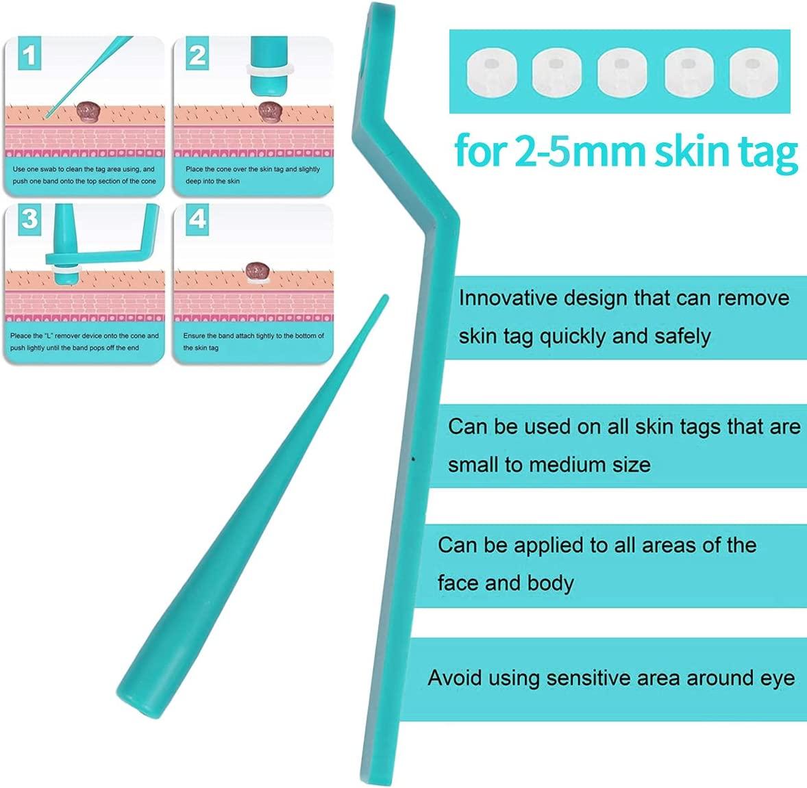 77PCS Skin Tag Remover Patches for 2-5mm Skin Tags - Green Skin Tag ...