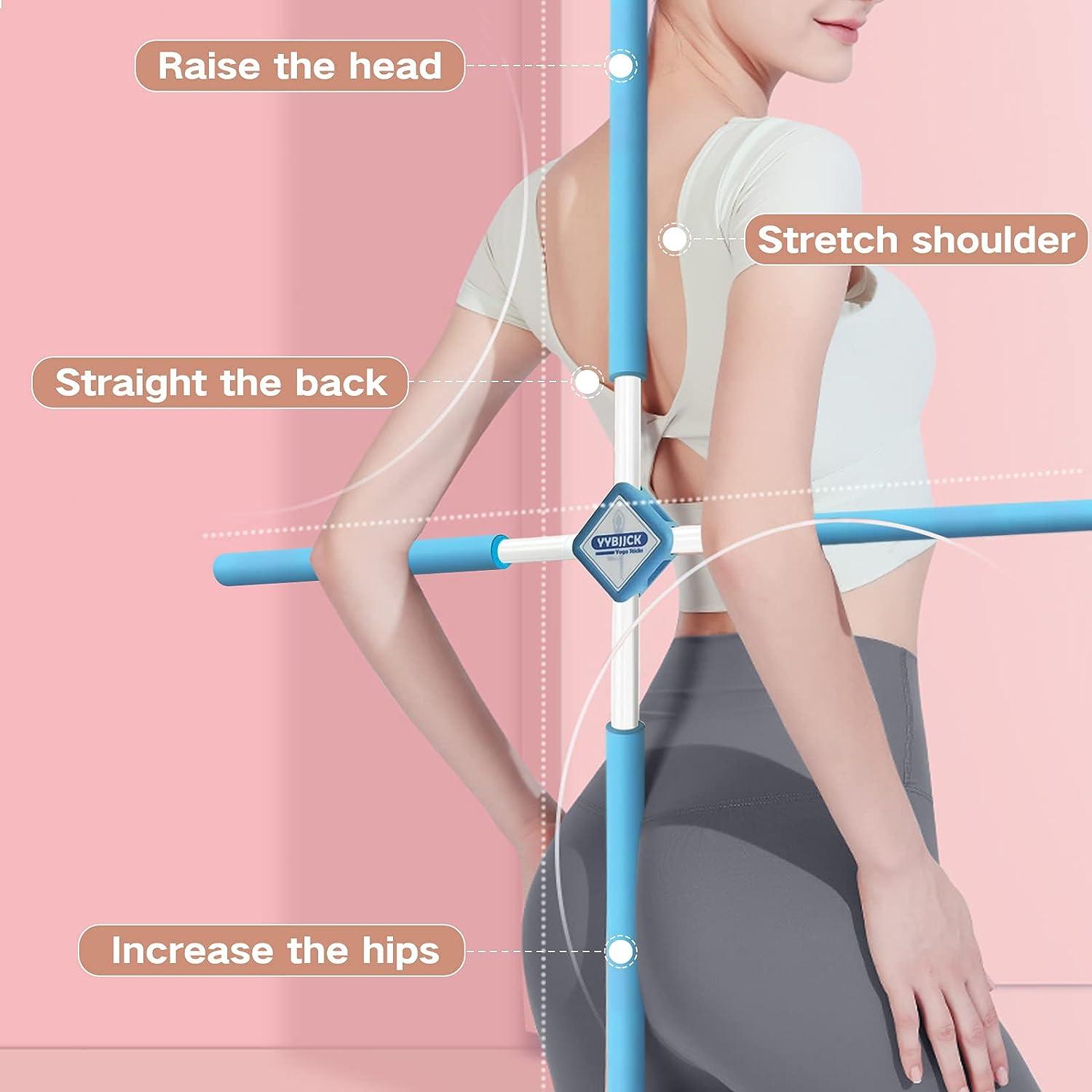 YYBJJCK Posture Corrector Stick for Women - Back Brace Strengthening ...