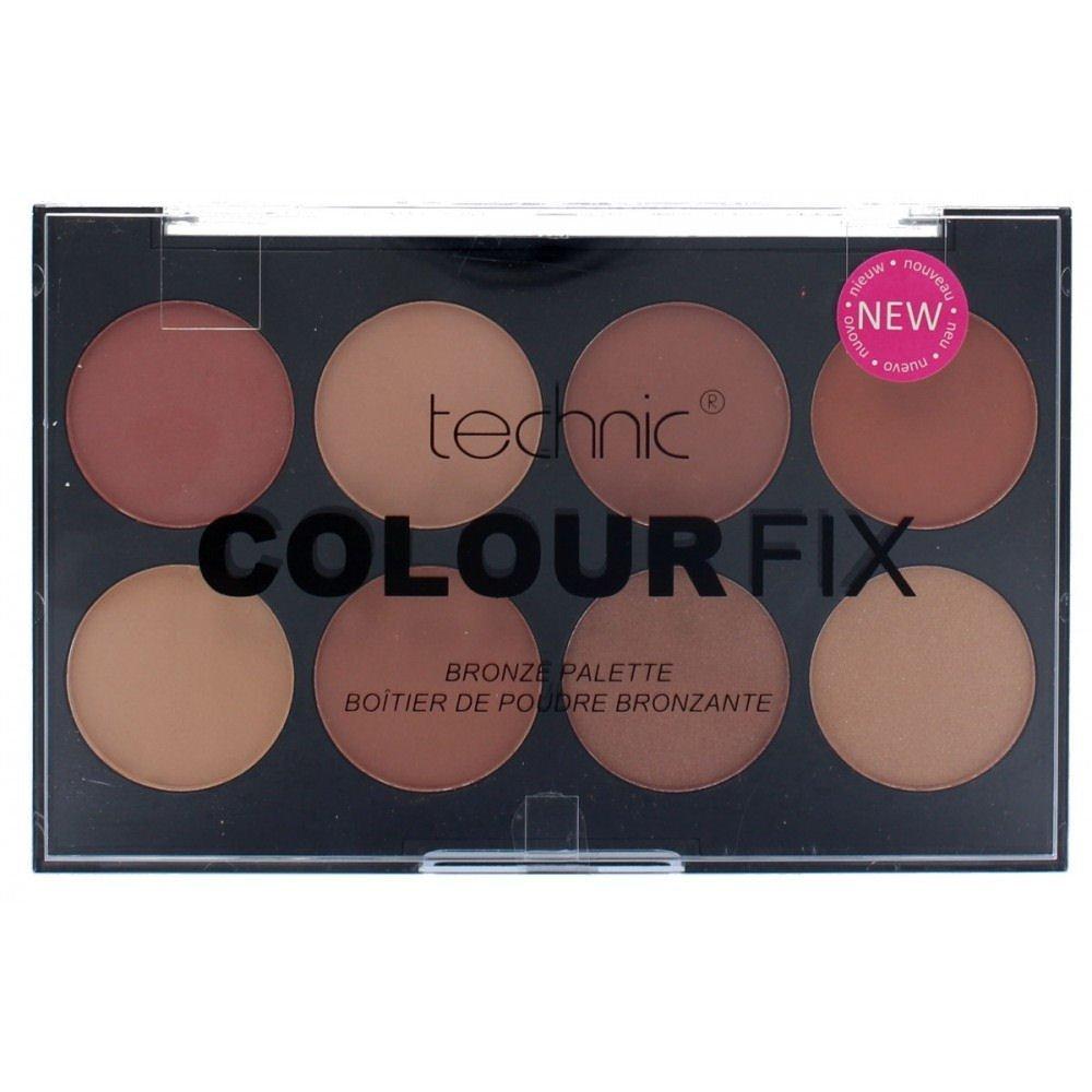 Colour Fix by Technic - Pressed Bronze Powder Palette | Tanning Powder ...