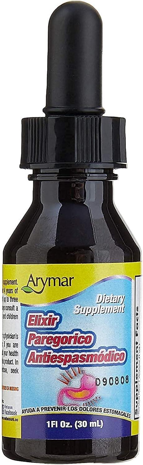 Elixir Paregorico Antiespasmodico 1 Oz - Arymar | Fast-Acting Anti ...