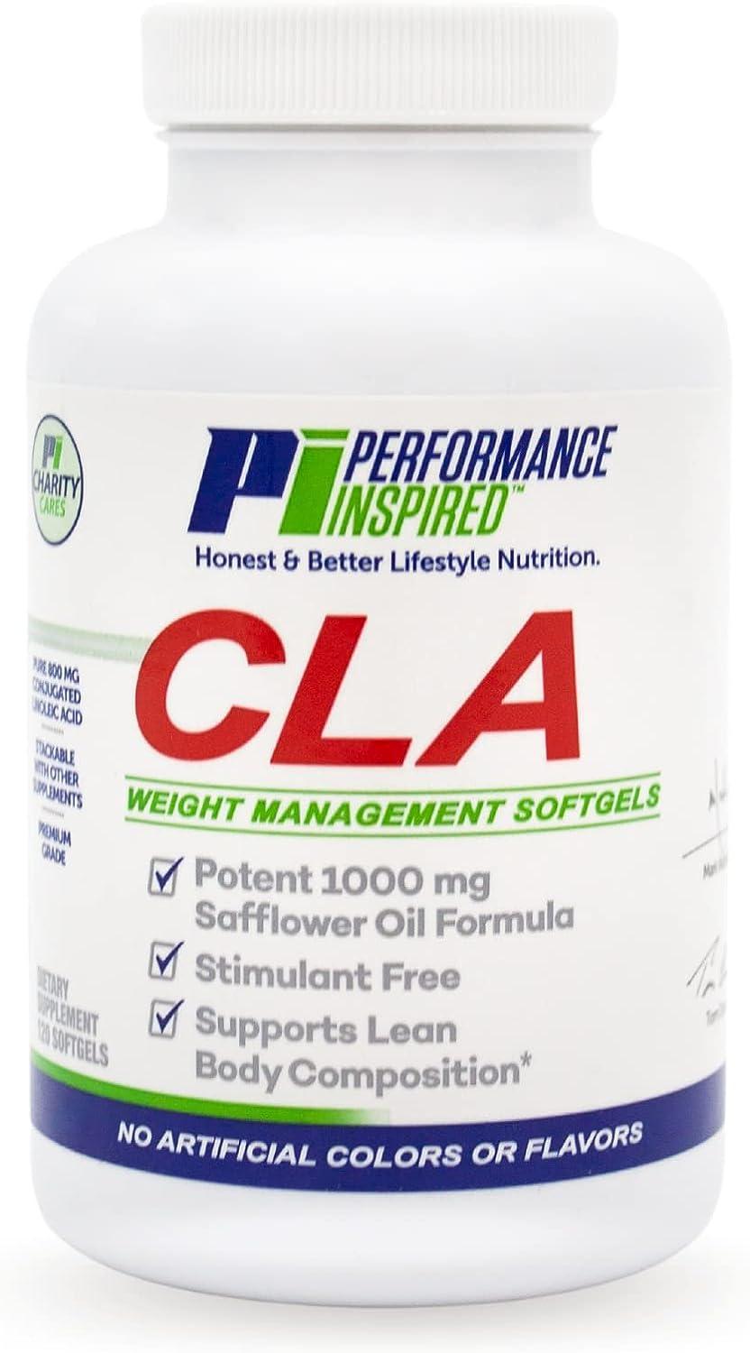 Performance Inspired CLA High Potency Weight Loss Softgels - 120 Count ...