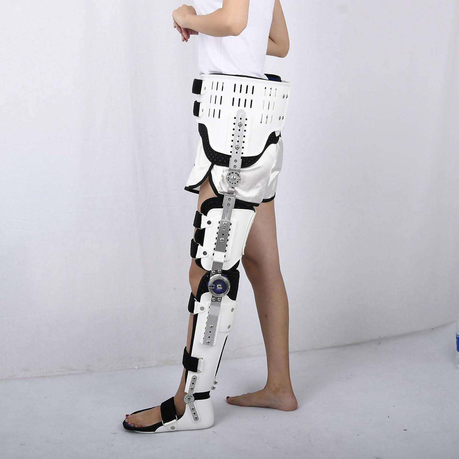Adjustable Hip Joint Fixation Bracket | Orthosis Braces for Knee Ankle ...