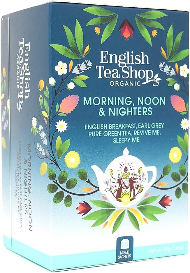 English Tea Shop Morning Noon & Nighters Tea Bag Sachets 20-Piece | Buy ...