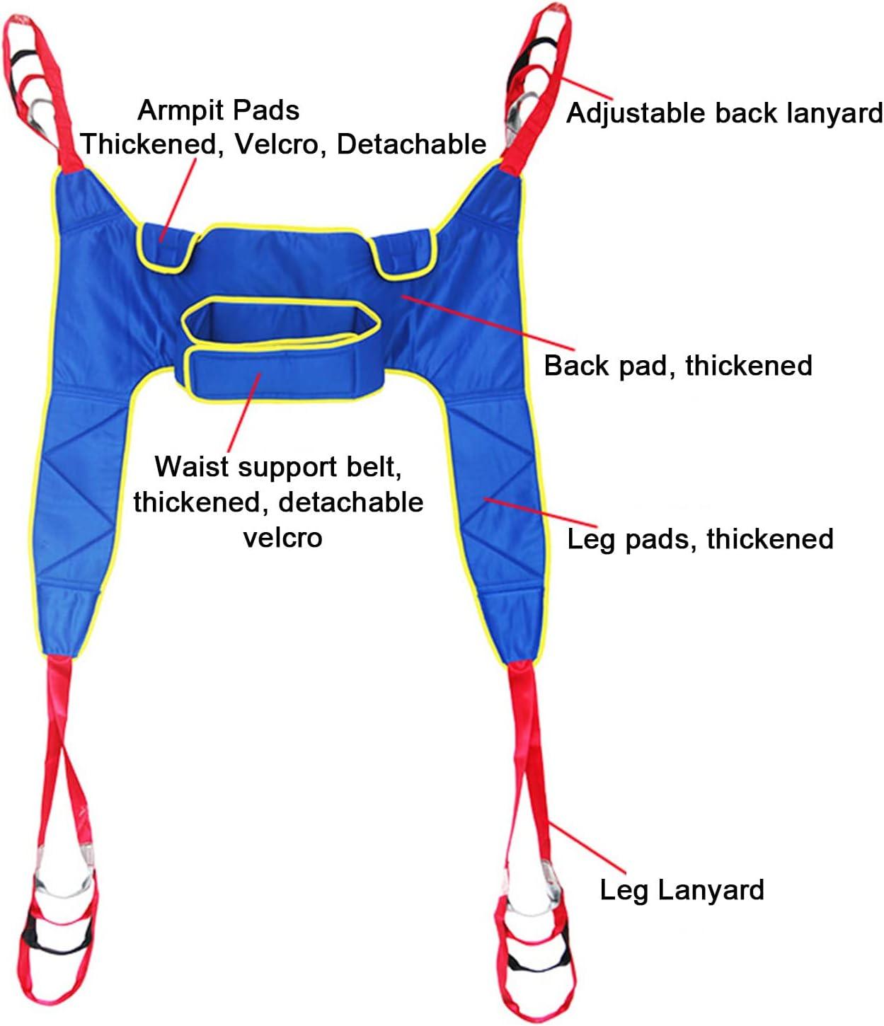 Transfer Nursing Sling 180 Kg Load Capacity Lift Toileting Sling - Full ...