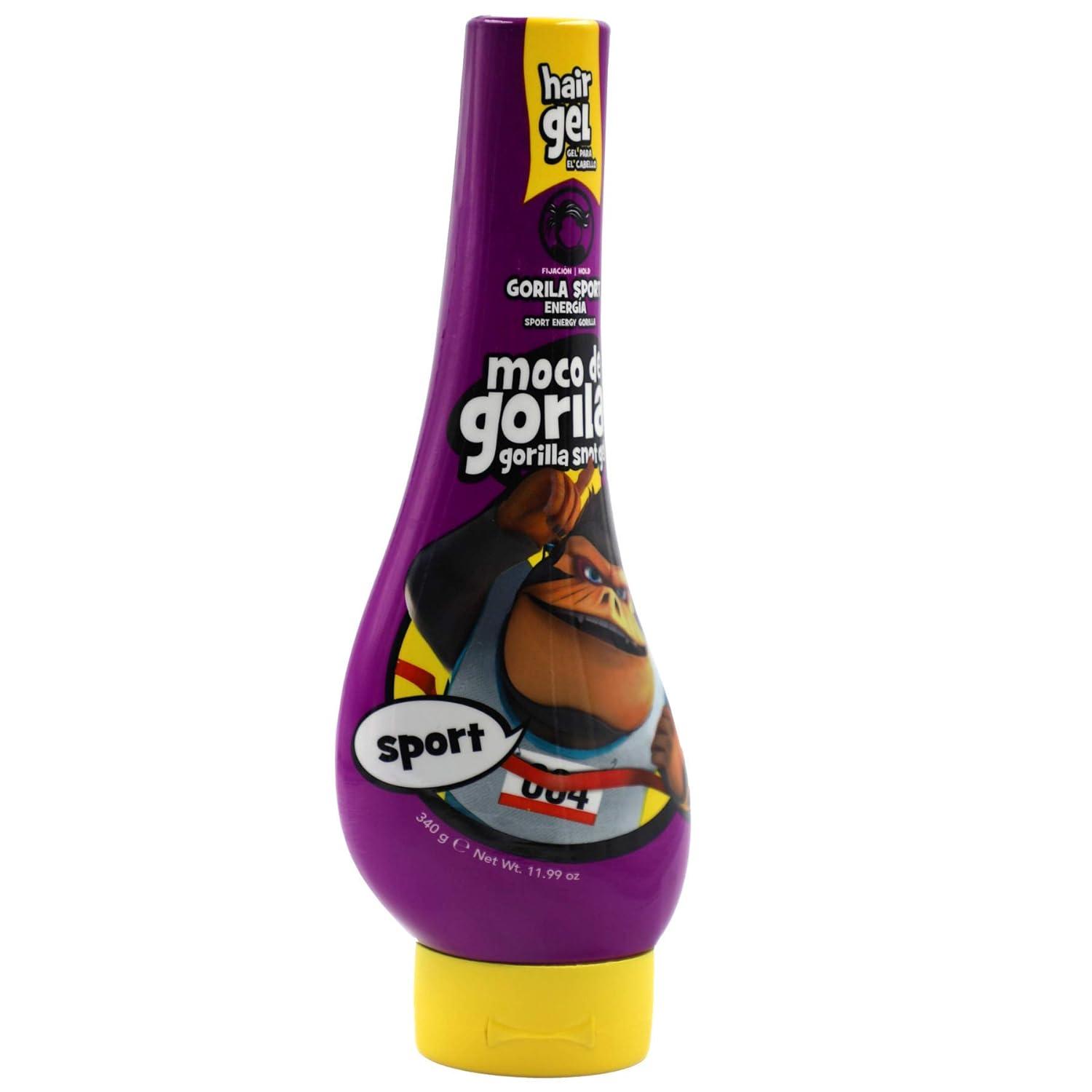 Moco de Gorila Sport Squizz Hair Styling Gel 3-Pack - Long-Lasting Hold ...
