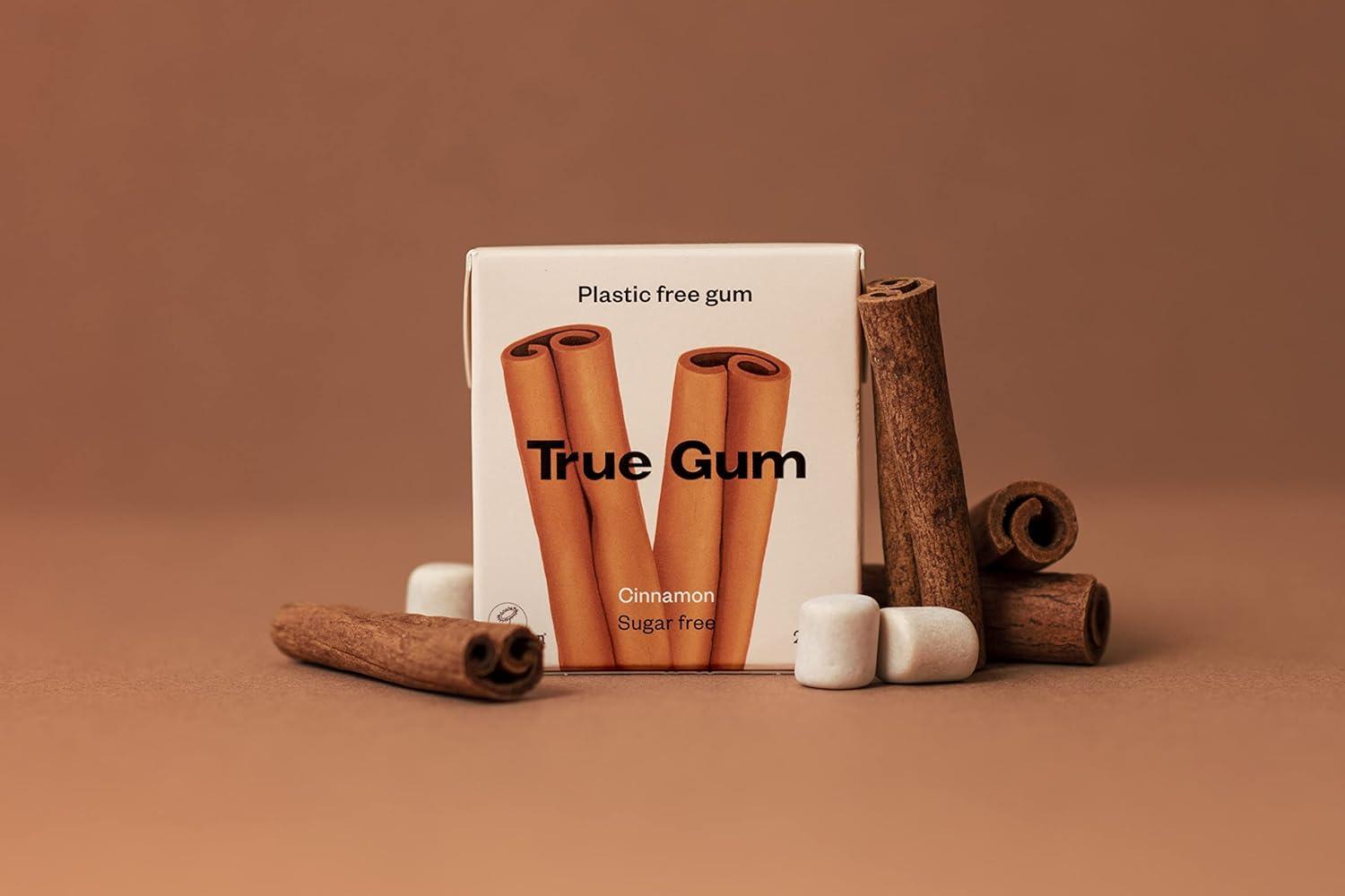 True Gum 6-Pack Christmas Gift Set | Cinnamon Flavor | Plastic-Free ...