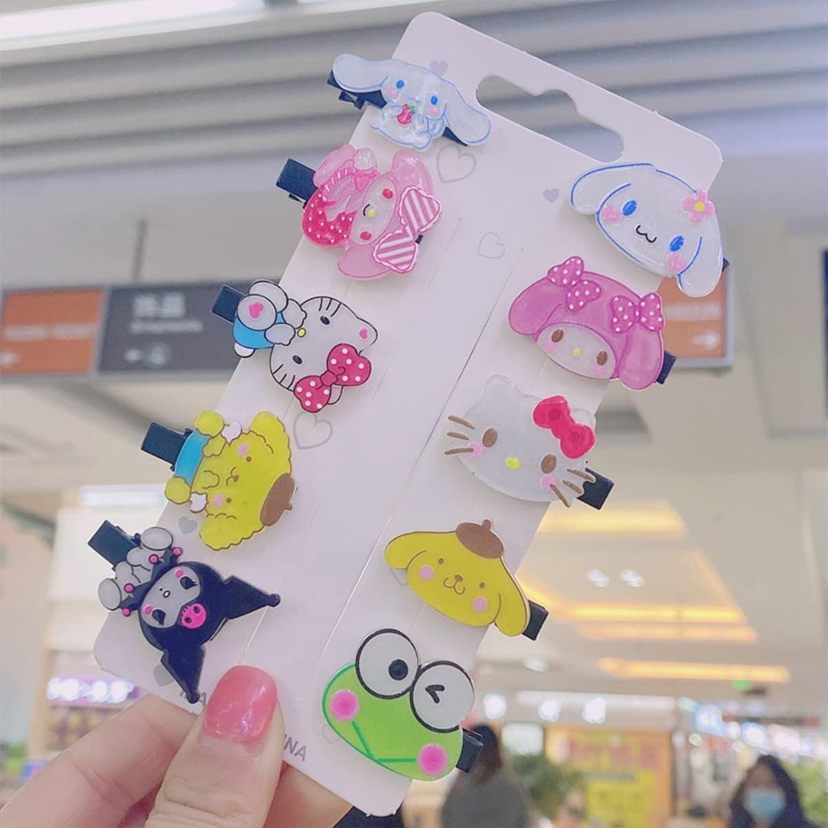 Japanese Kawaii Cartoon Anime Hair Accessories Set | Cute Girl Hair ...