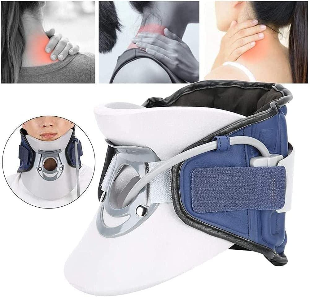Safwel Cervical Traction Neck Pain Relief | Heated Neck Care Tools for ...
