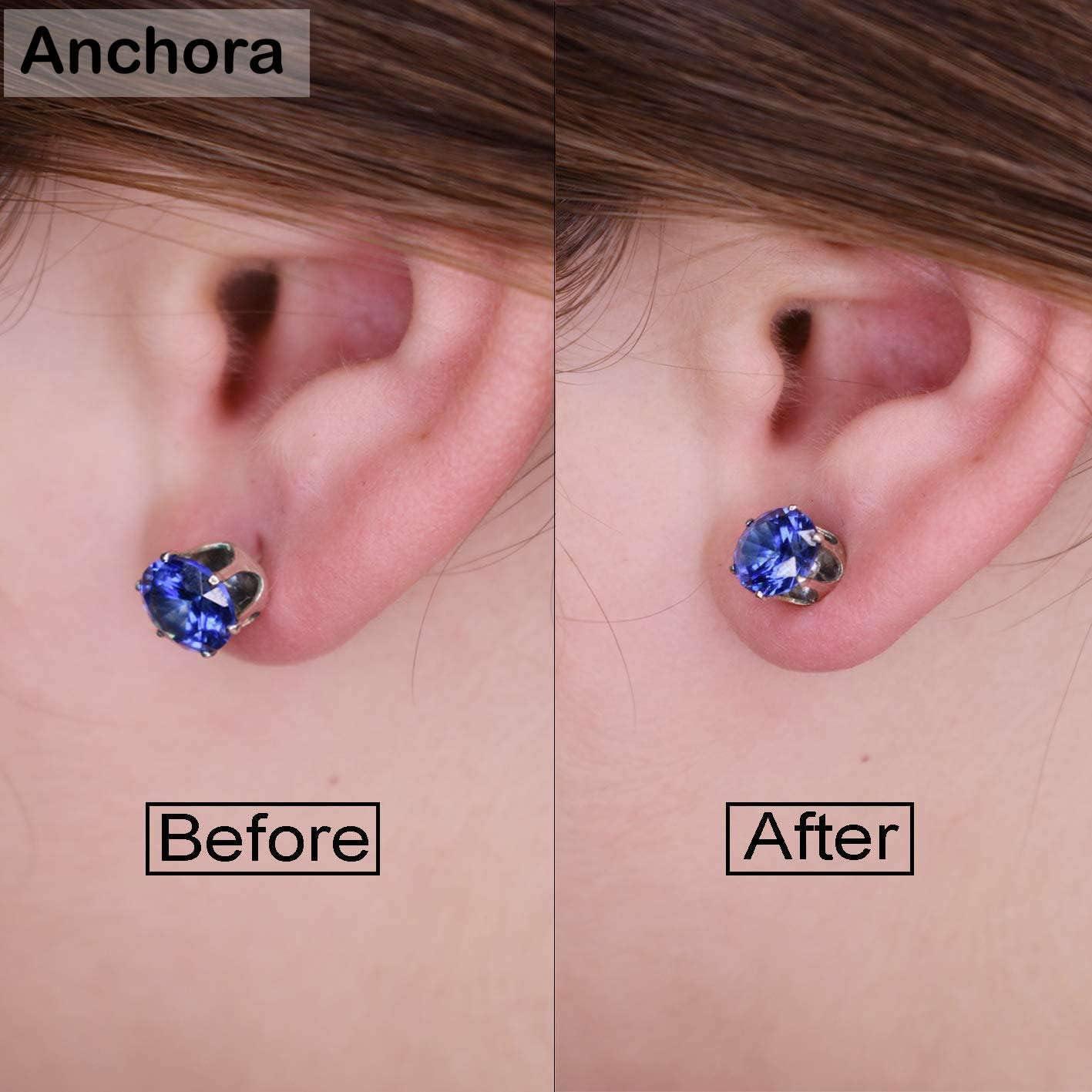 ANCHORA Original Magic Earring Backs - Earring Lifters for Heavy ...