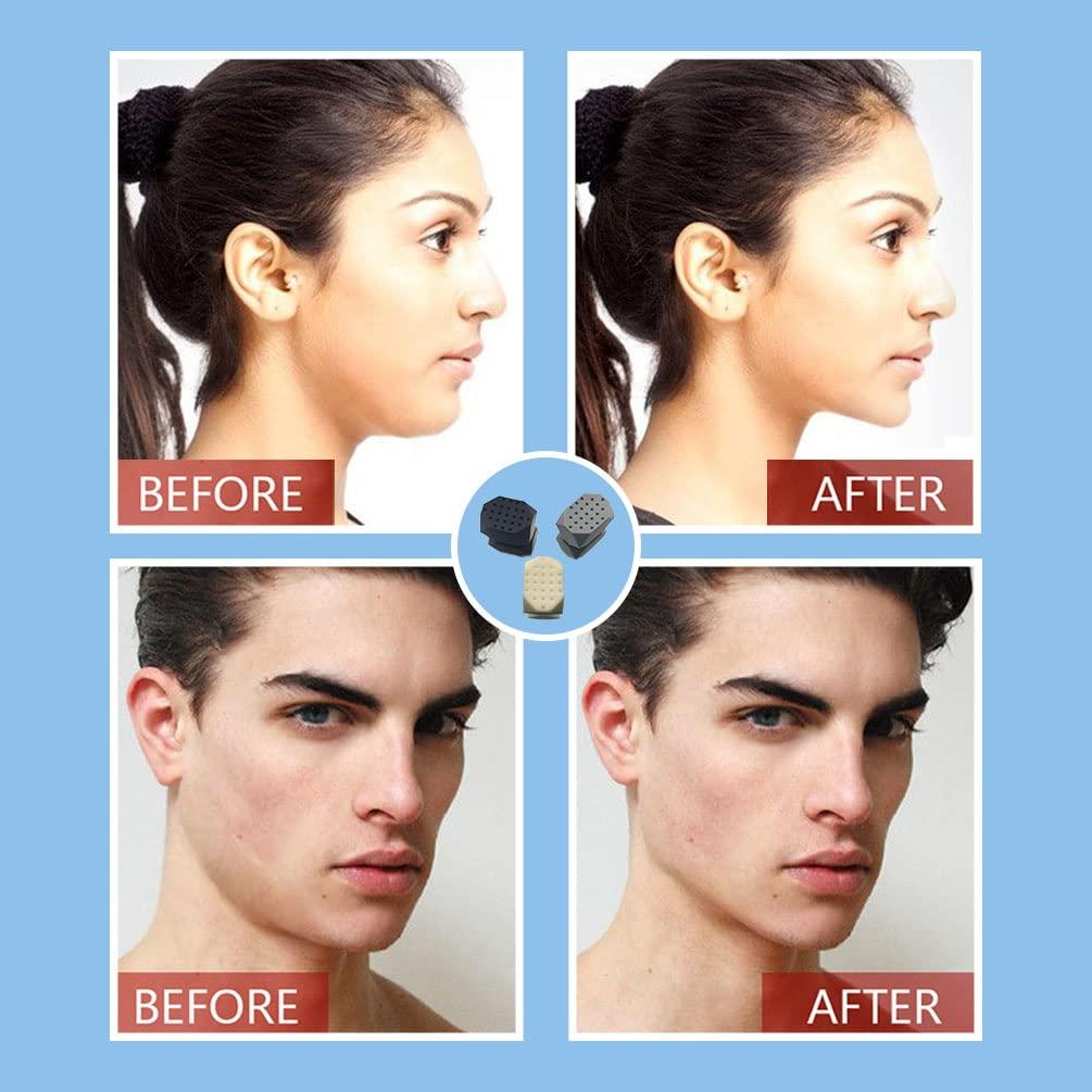 Face Slimmer Jawline Exerciser for Men & Women - Double Chin Reducer ...