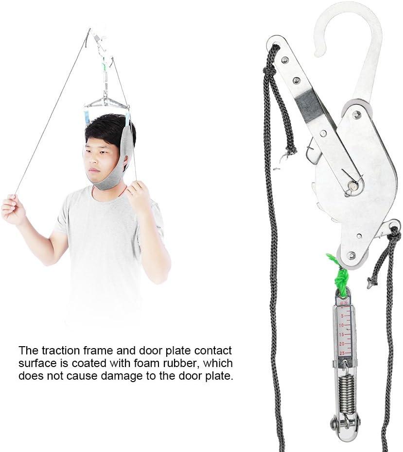 SH-RUIDU Cervical Vertebrae Traction Kit | Adjustable Neck Bandage for ...