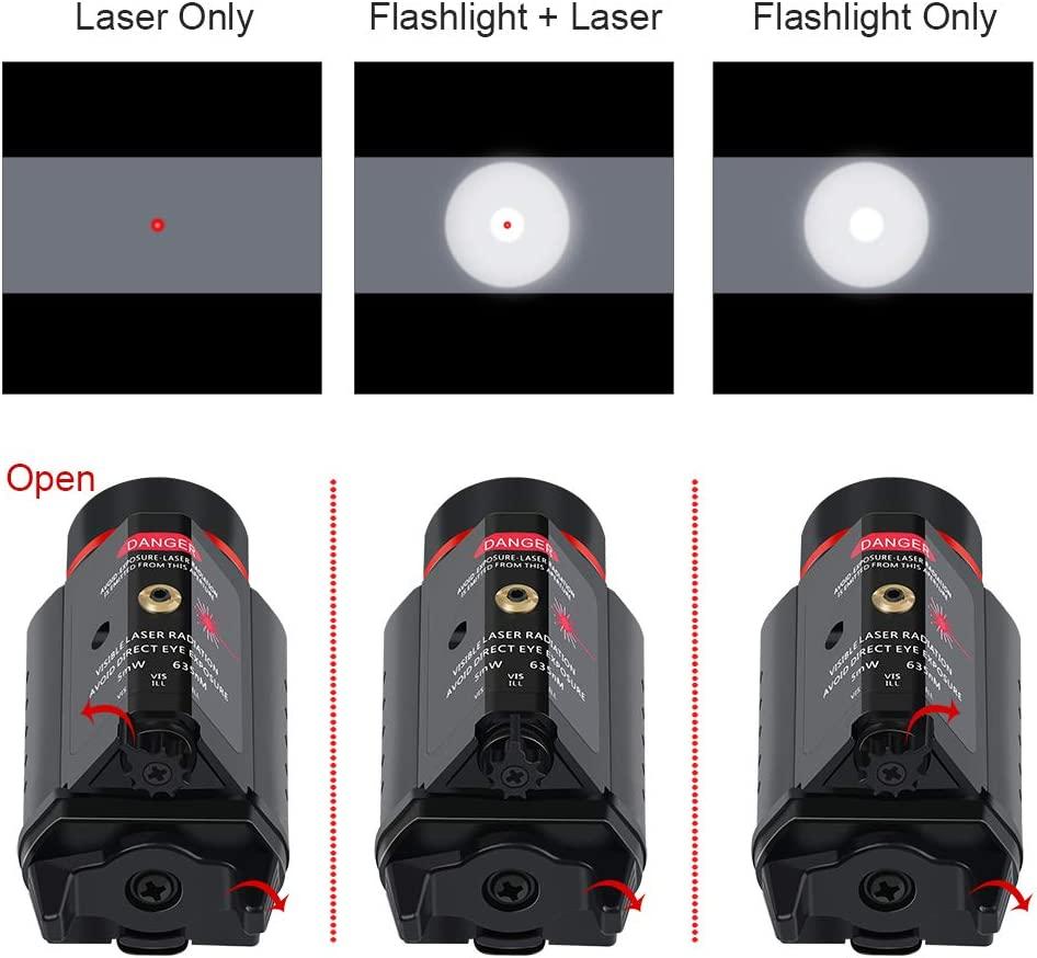 Meta Title: Feyachi LF-38 Red Laser Flashlight Combo 200 Lumen | Weapon ...